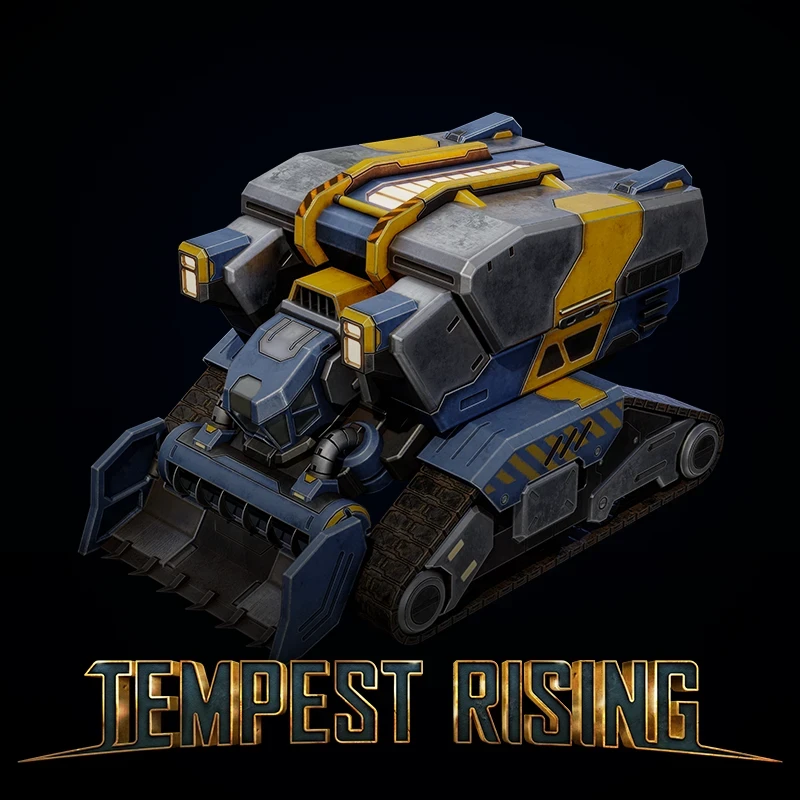 ArtStation - Tempest Rising - GDF Vehicle: Harvester