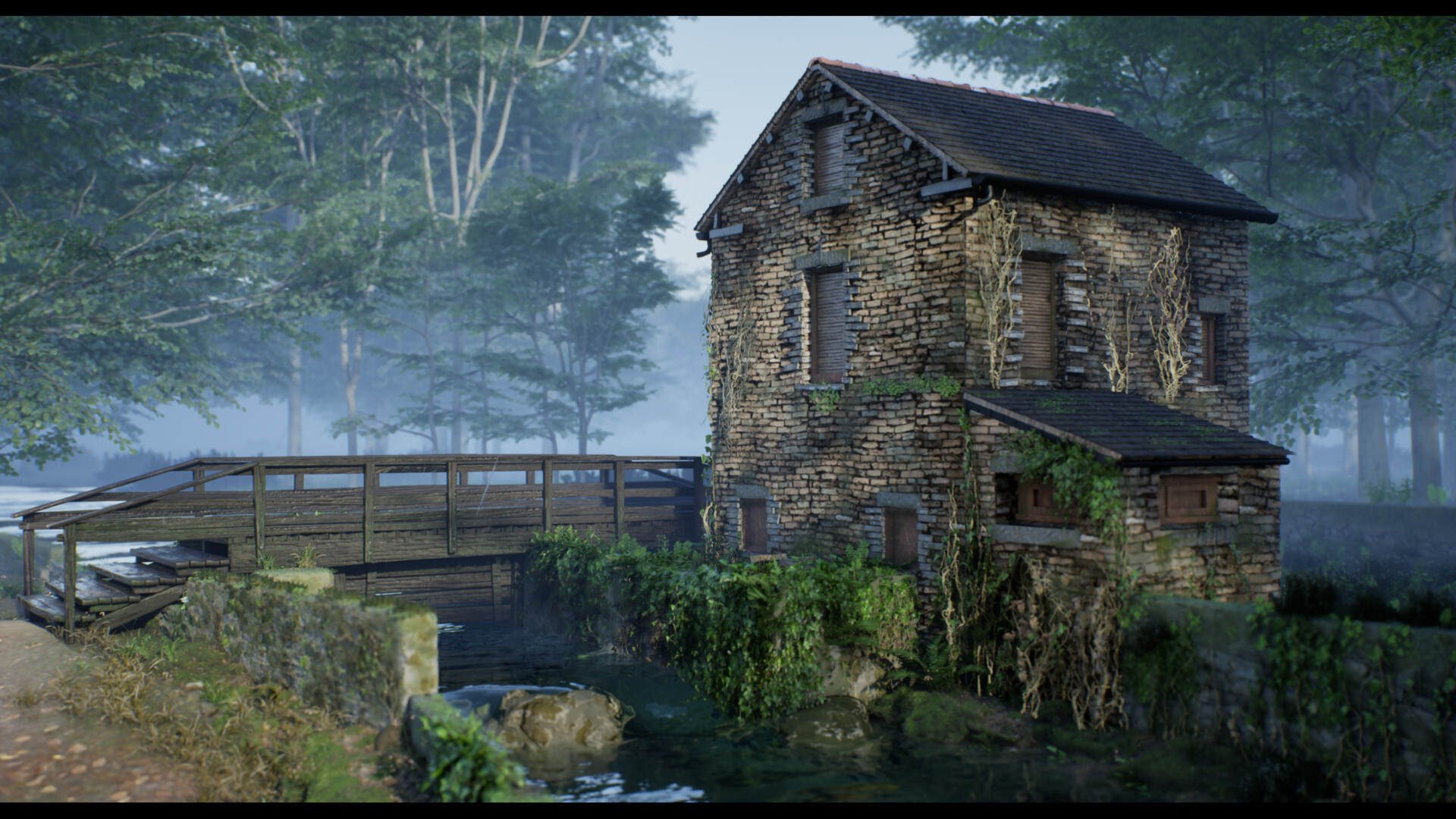 ArtStation - The Old Mill