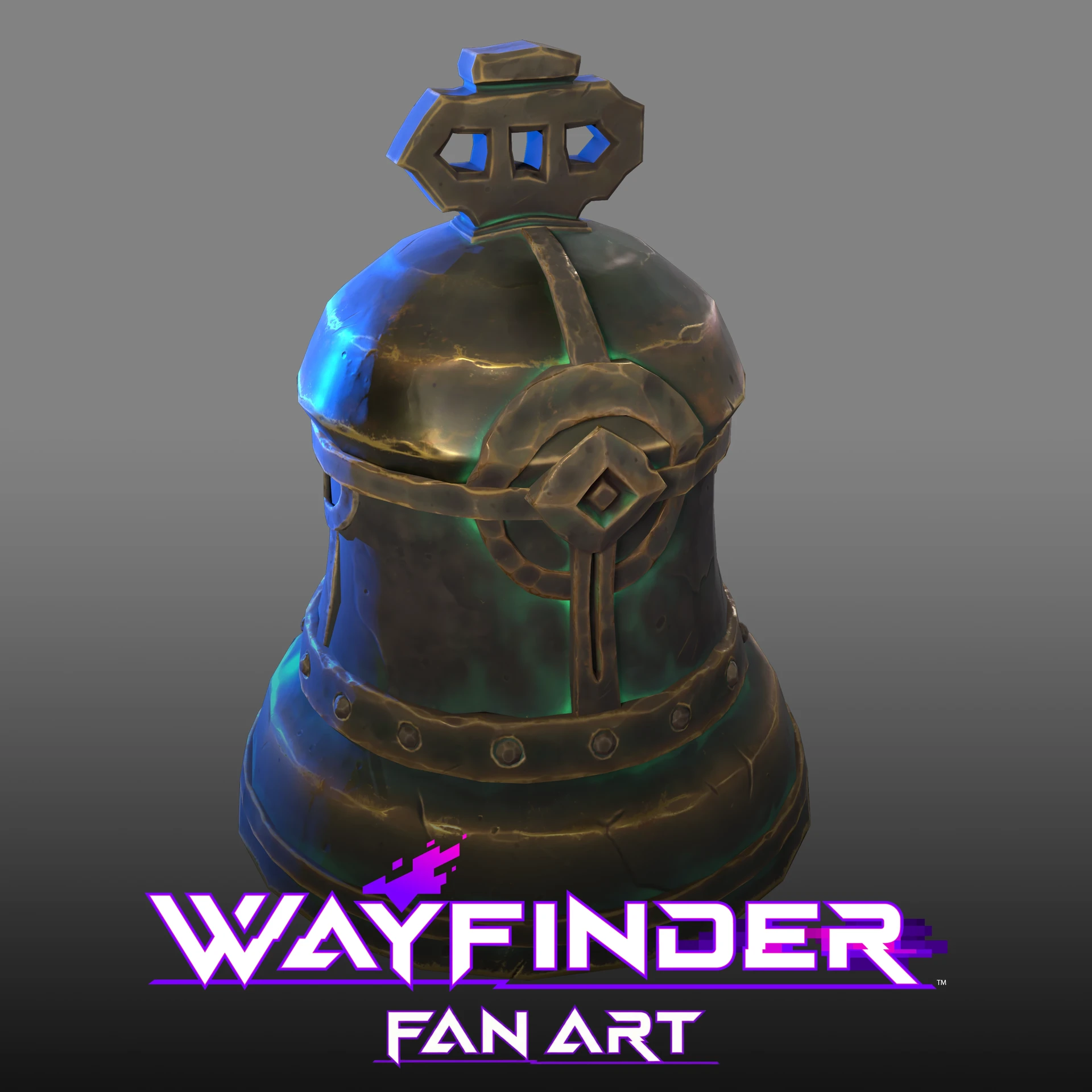 ArtStation - Wayfinder stylized bell fan art