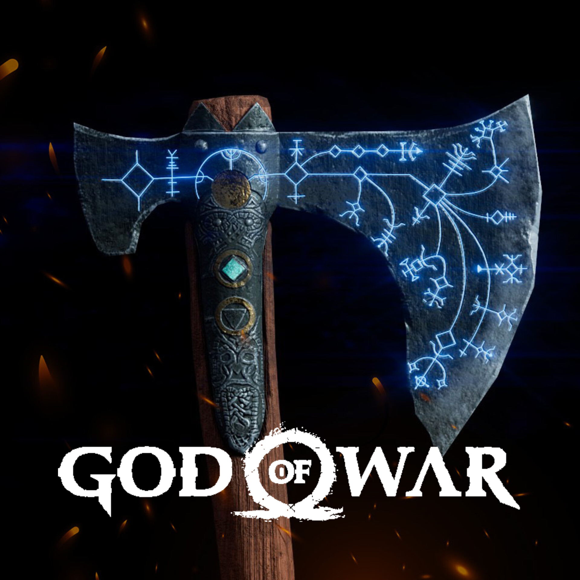 ArtStation - Leviathan Axe - God Of War