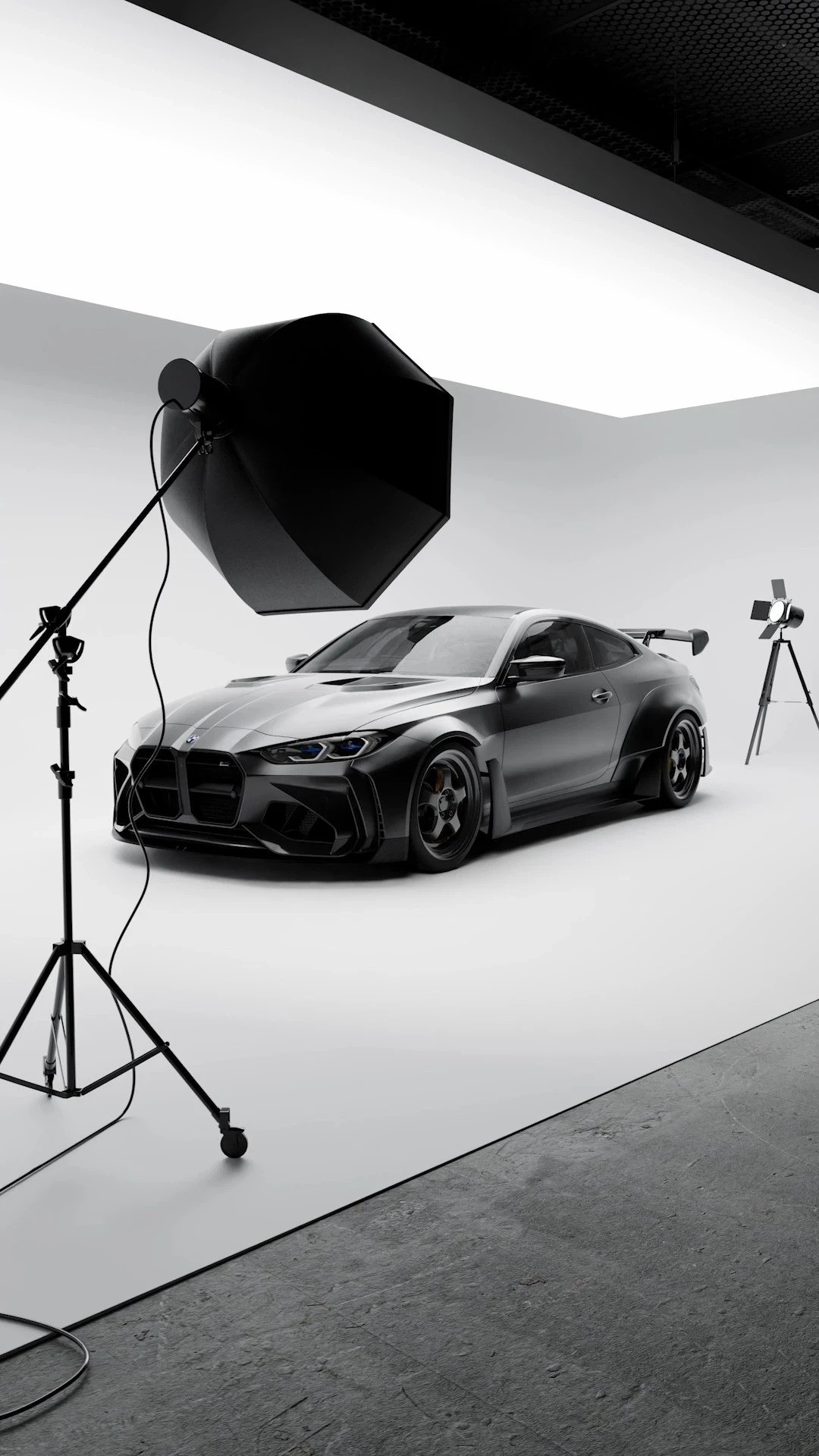 ArtStation - Blender Automotive Studio – Softbox Lighting Scene for ...