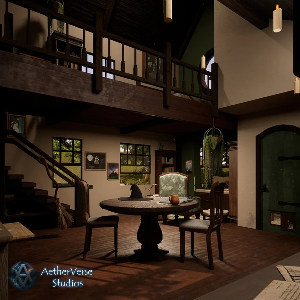 ArtStation - Witch Cottage