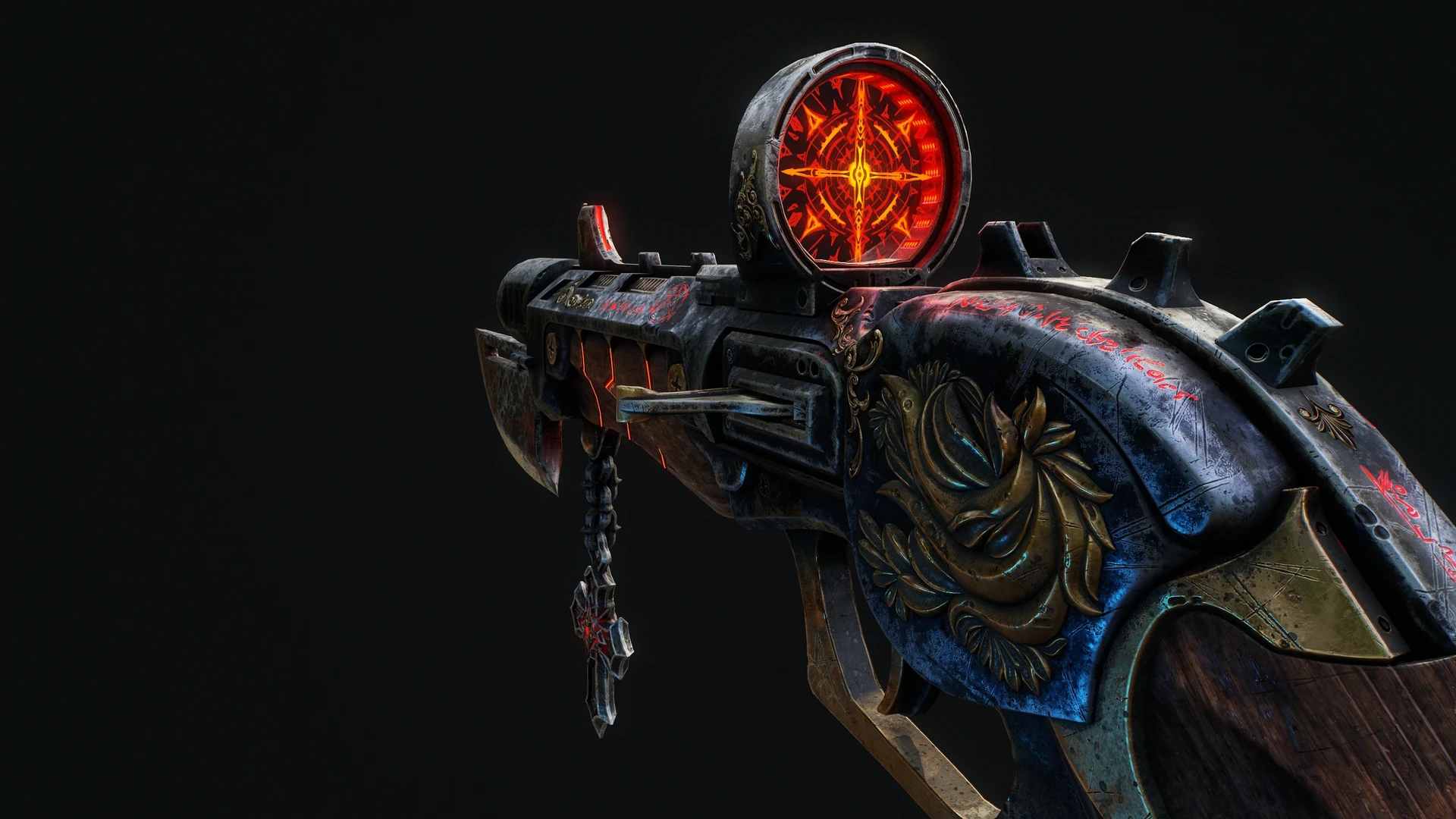 ArtStation - Witchfire style gun