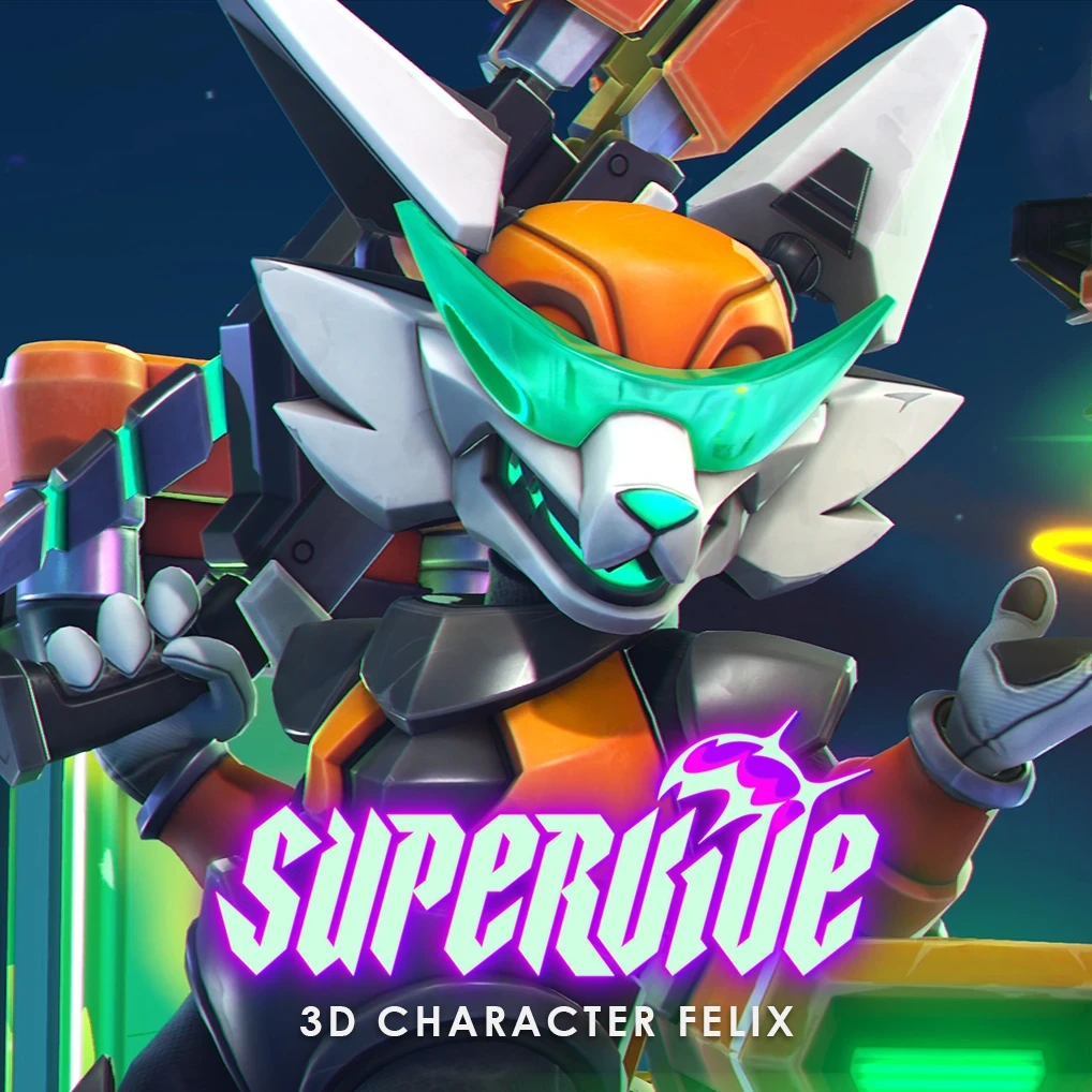 ArtStation - Supervive - 3D Character Felix