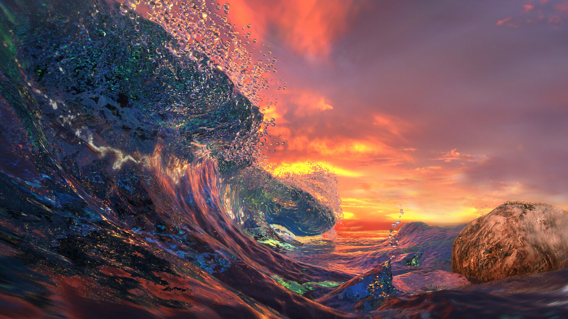 ArtStation - "Ocean of Time"