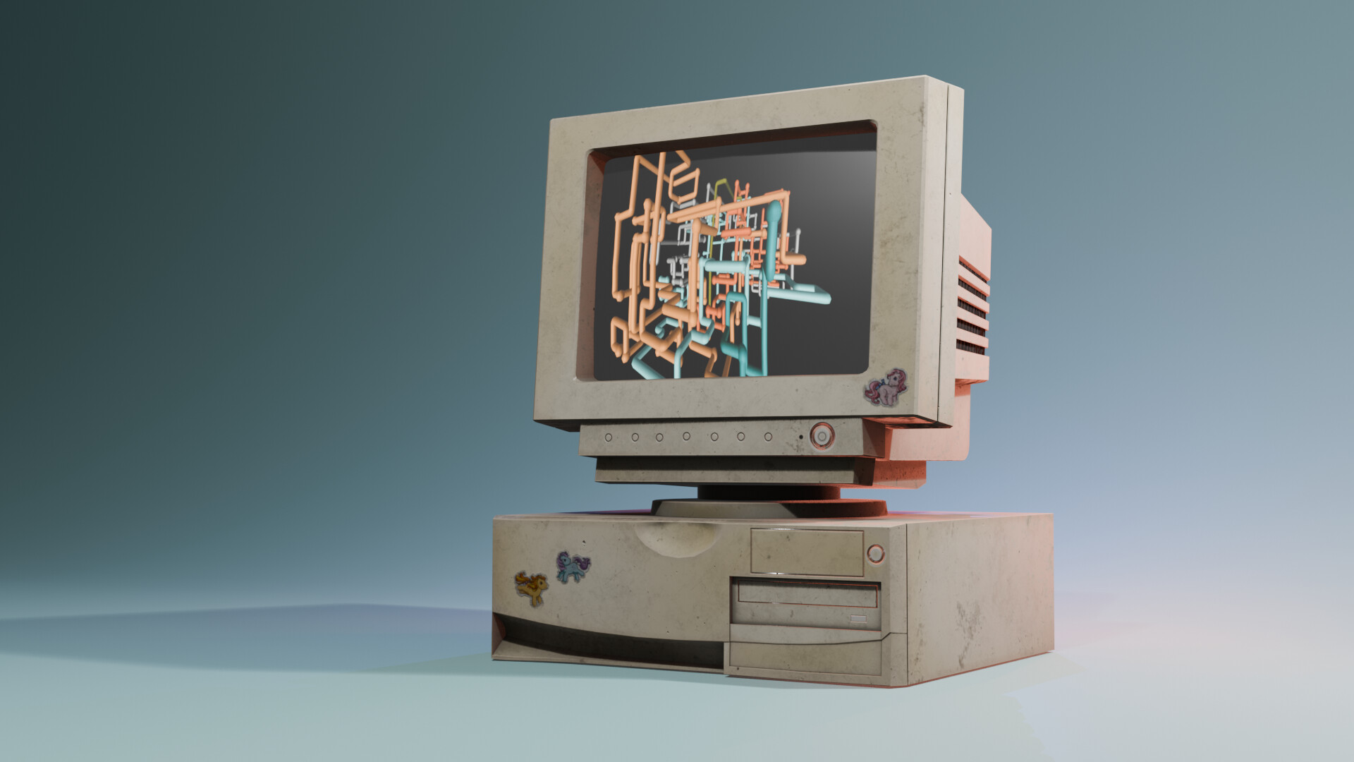 ArtStation - Vintage Computer - Side Project