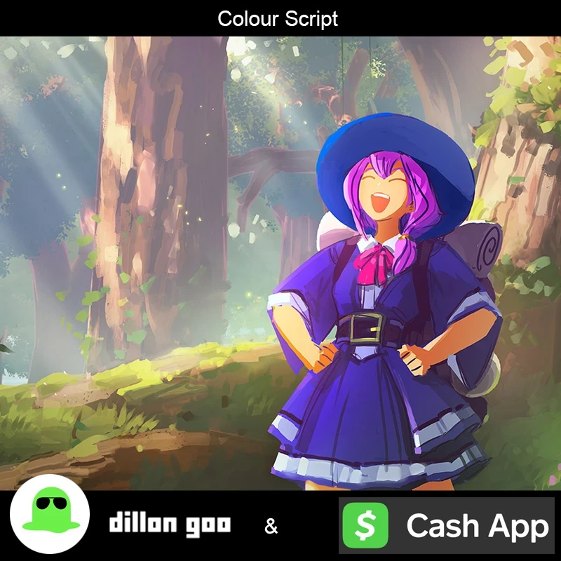 ArtStation - Cash App Advert Colourscript
