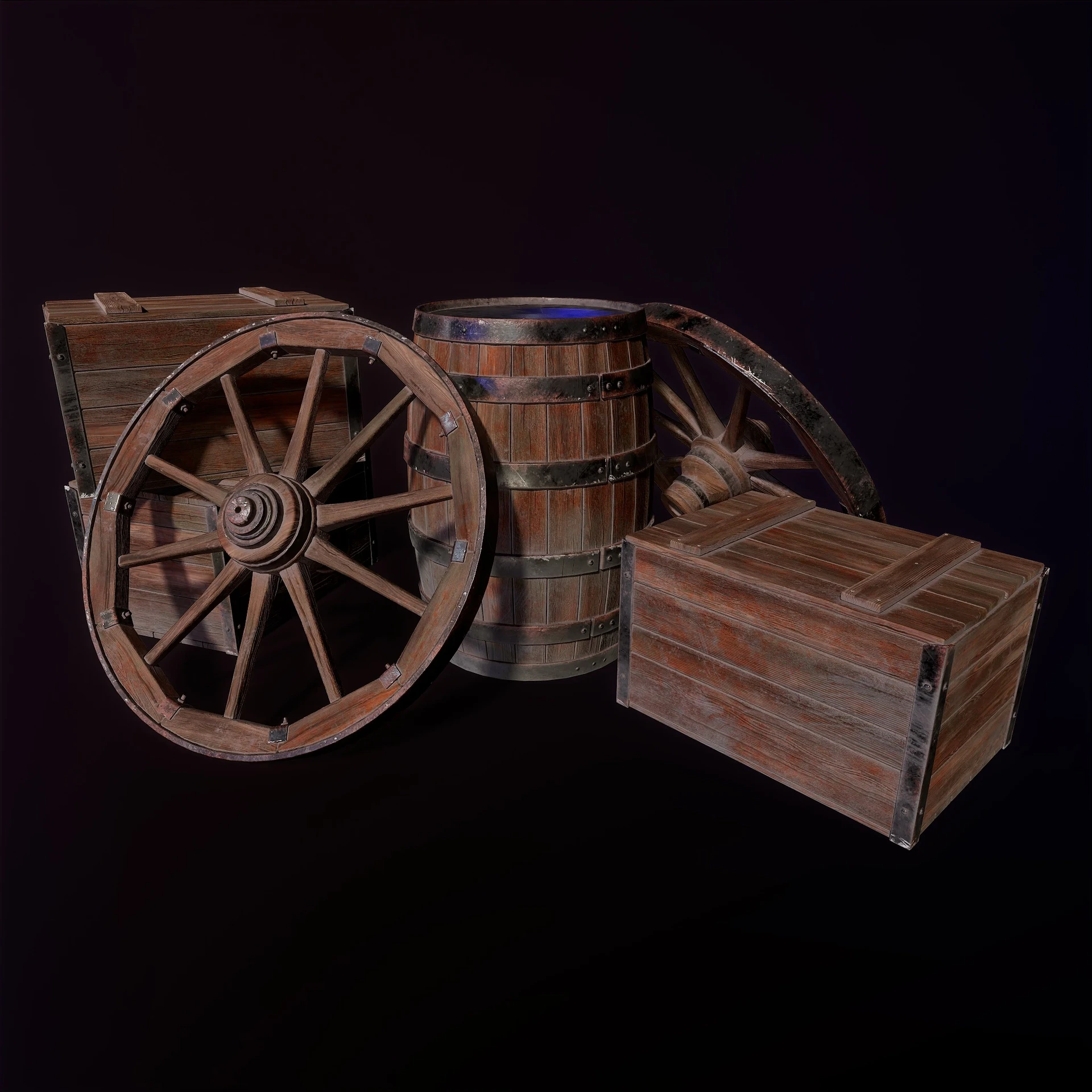 ArtStation - Props - Cabin Environment