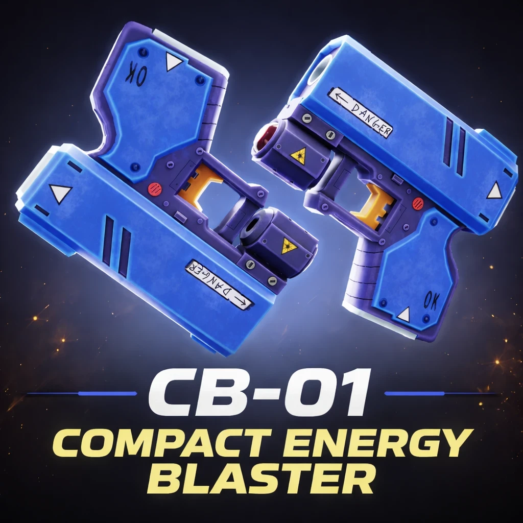 ArtStation - CB-01 Compact Energy Blaster