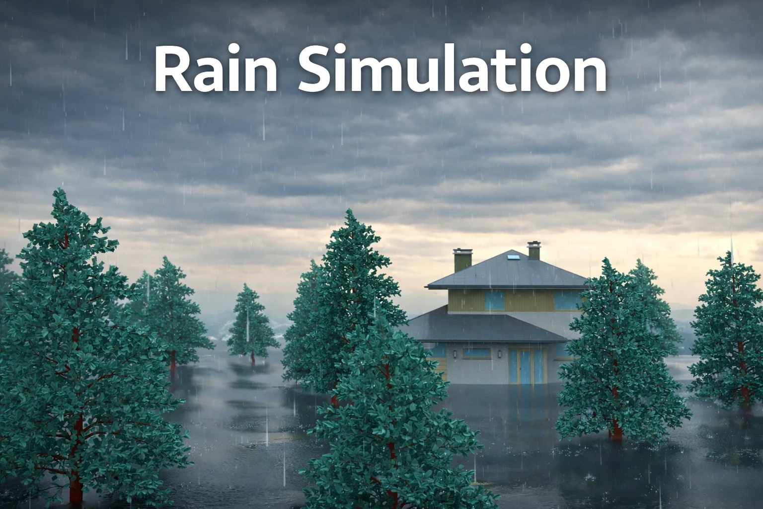 ArtStation - Weather Effect In 3D Environment