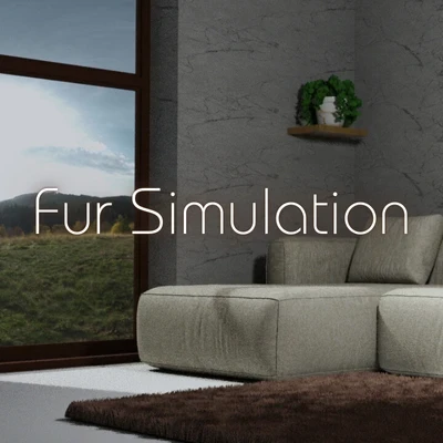 ArtStation - Fur Simulation | 3ds Max