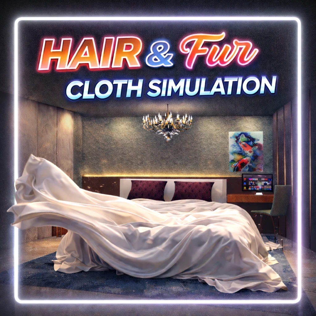 ArtStation - Cloth & Hair & Fur Simulation