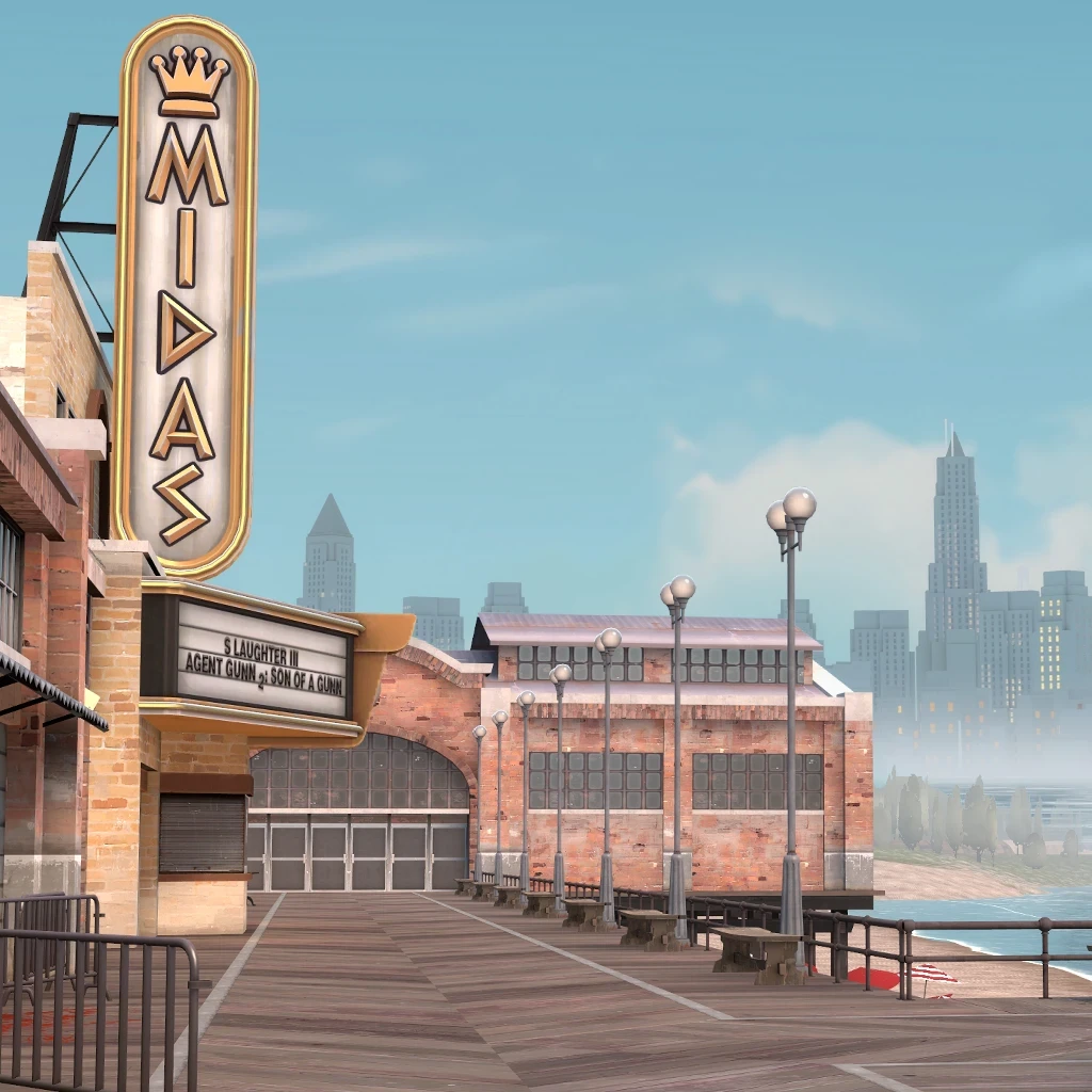 ArtStation - Boardwalk - TF2