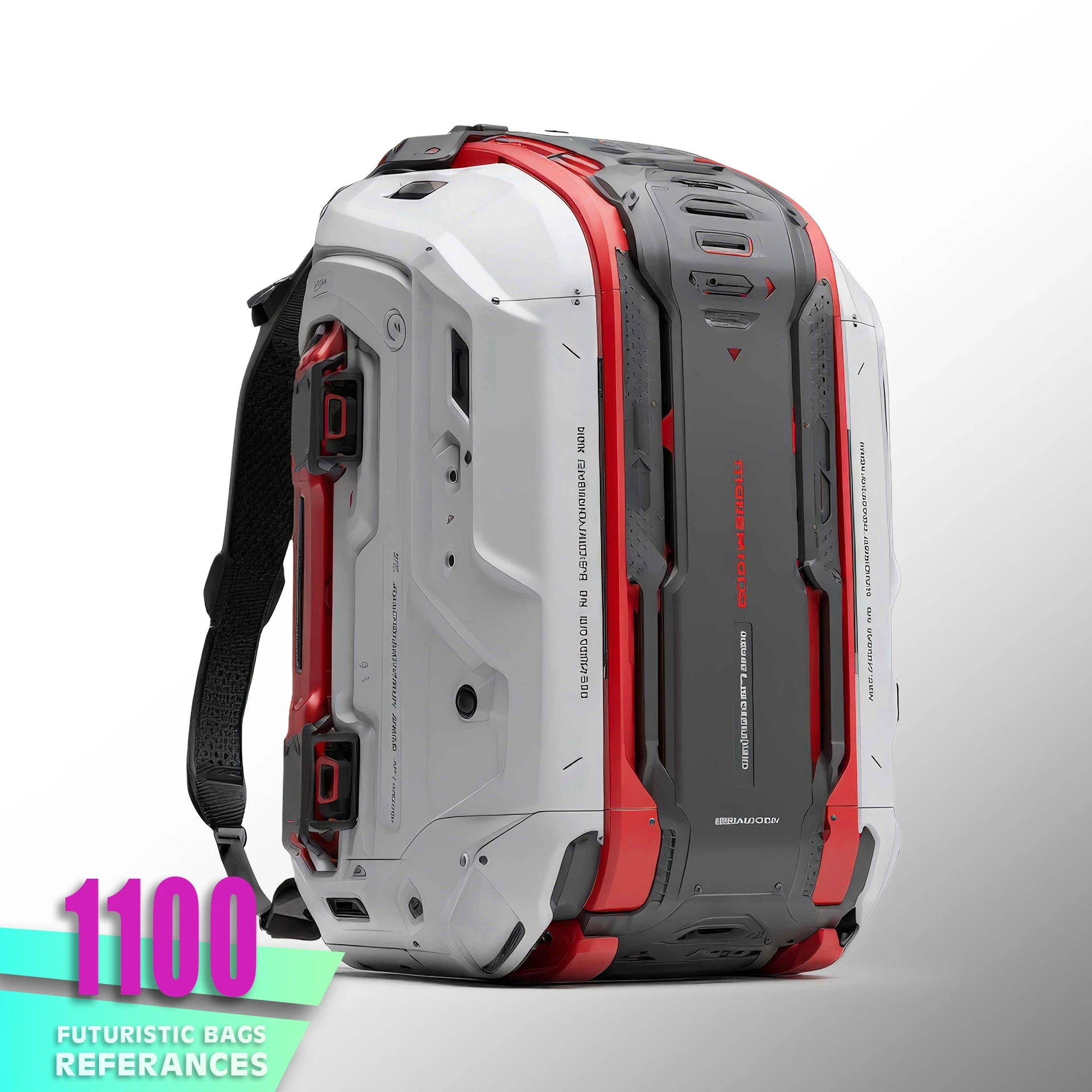 ArtStation - 1100 Futuristic Bag - Reference Image Pack v.1 | 4K