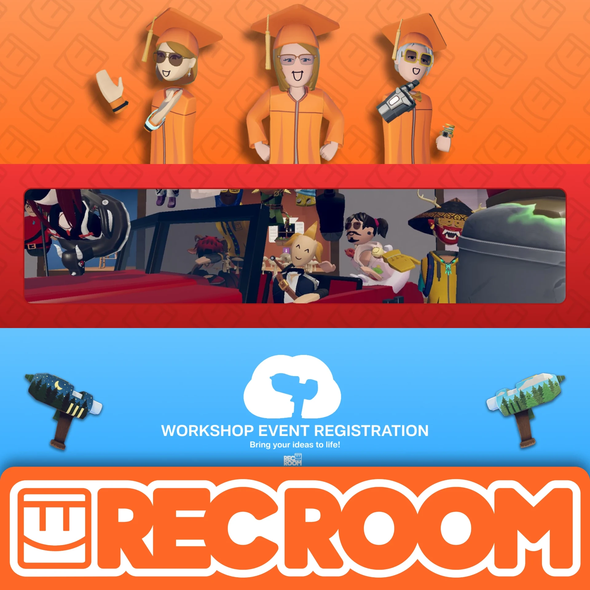 ArtStation - Rec Room Creative Club Form Banner Set 1 & 2
