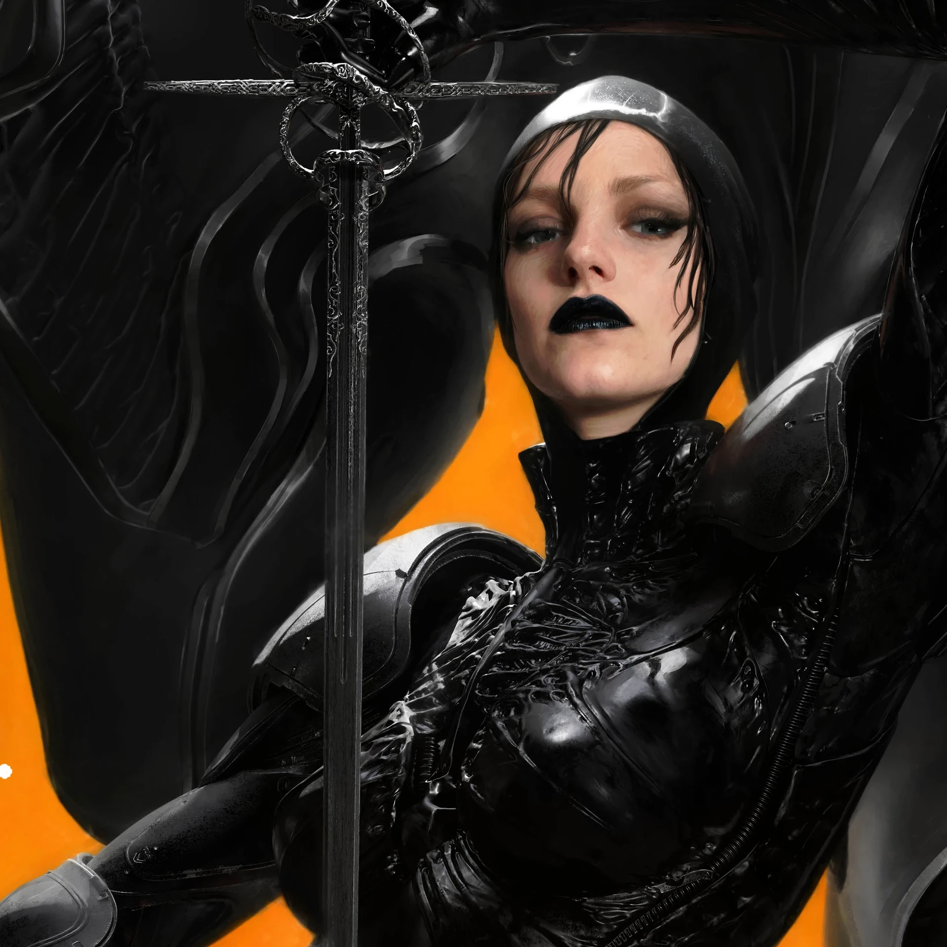 ArtStation - black death sword