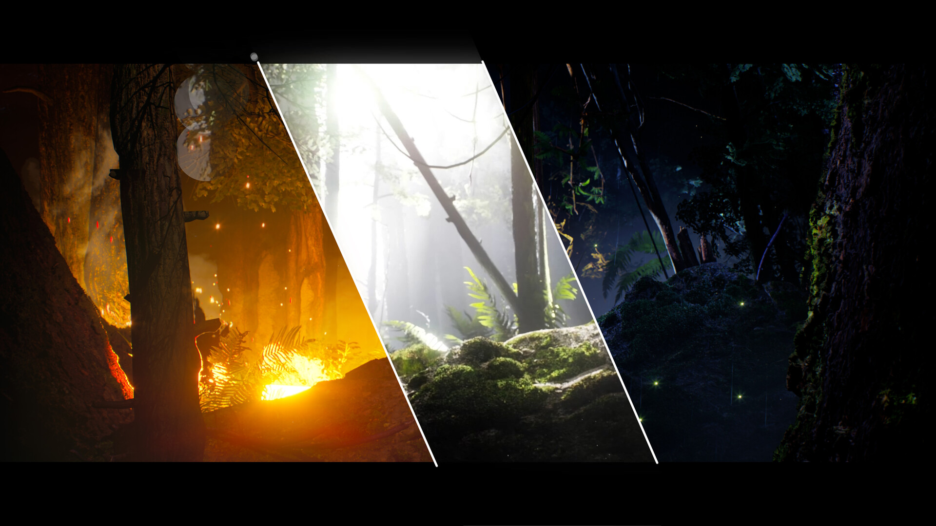 ArtStation - Unreal Forest Lighting Match