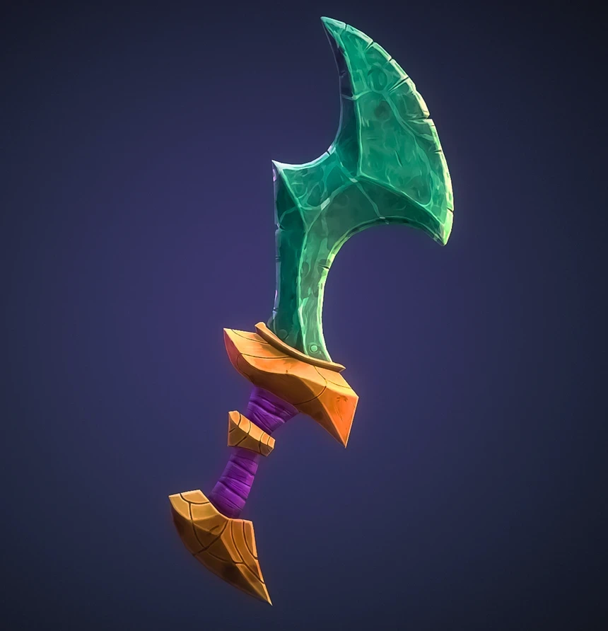 ArtStation - Crystal Fantasy Dagger