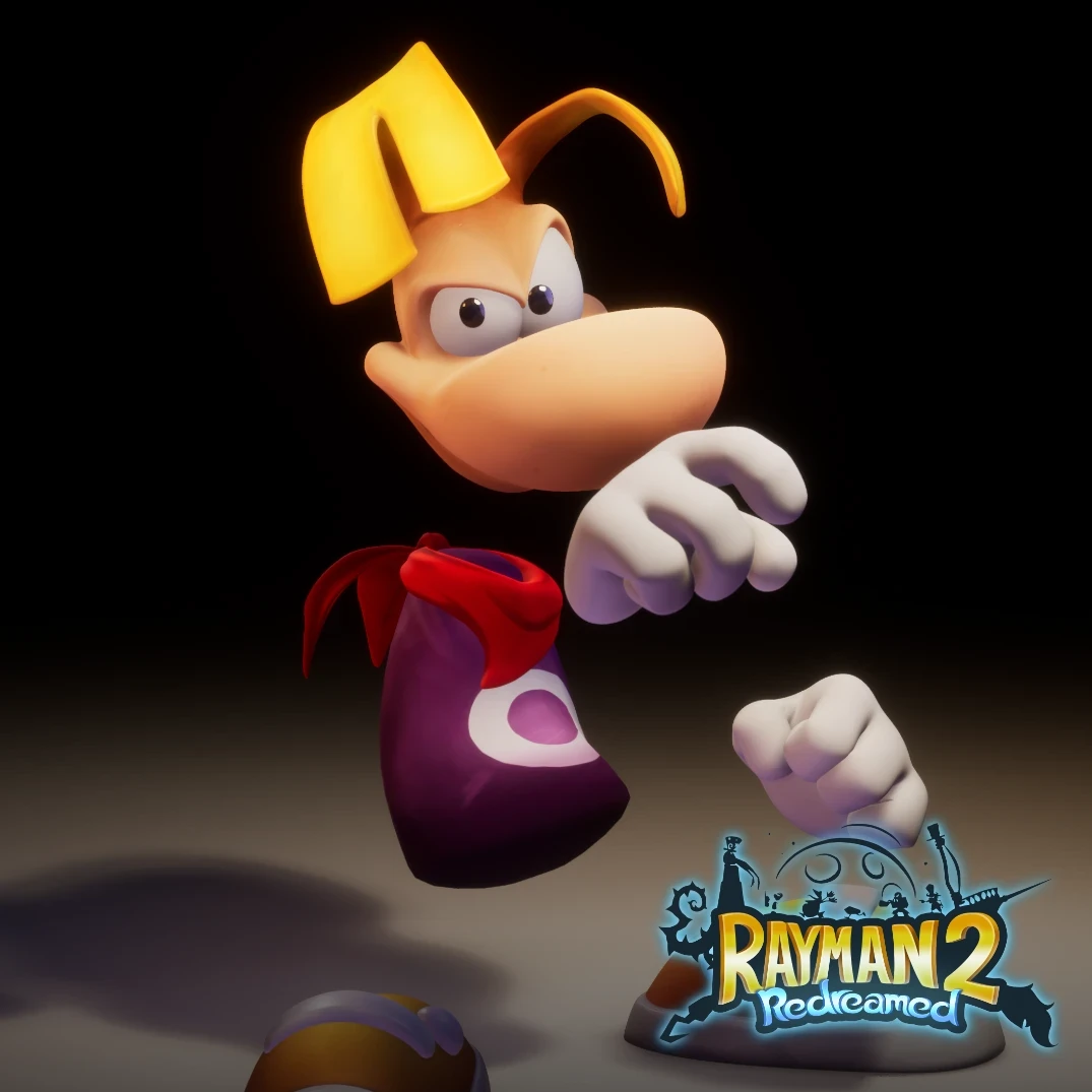 ArtStation - Rayman 2 Redreamed - Character rendering (UE4)
