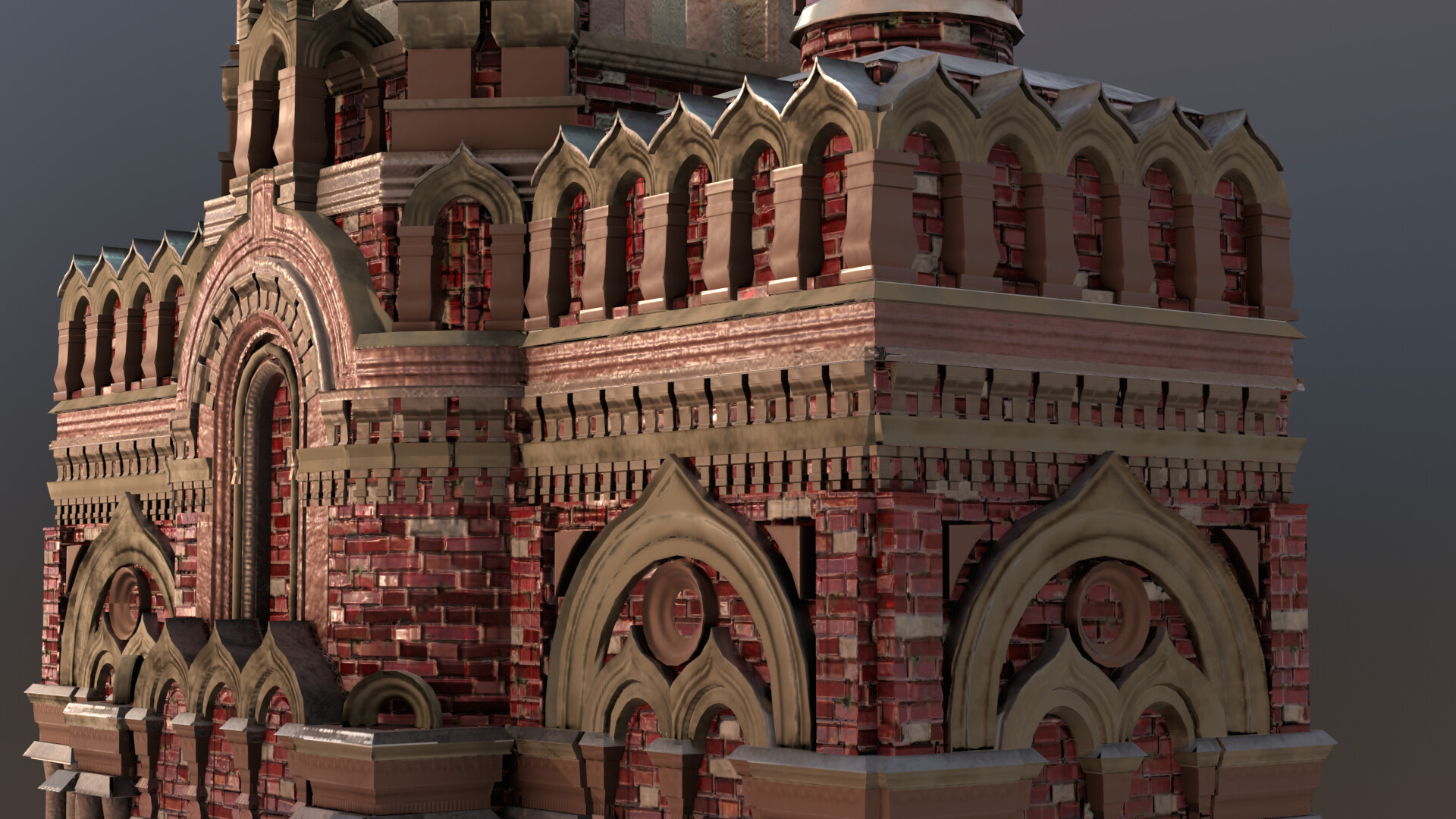 ArtStation - The Bell Tower of the Epiphany Cathedral