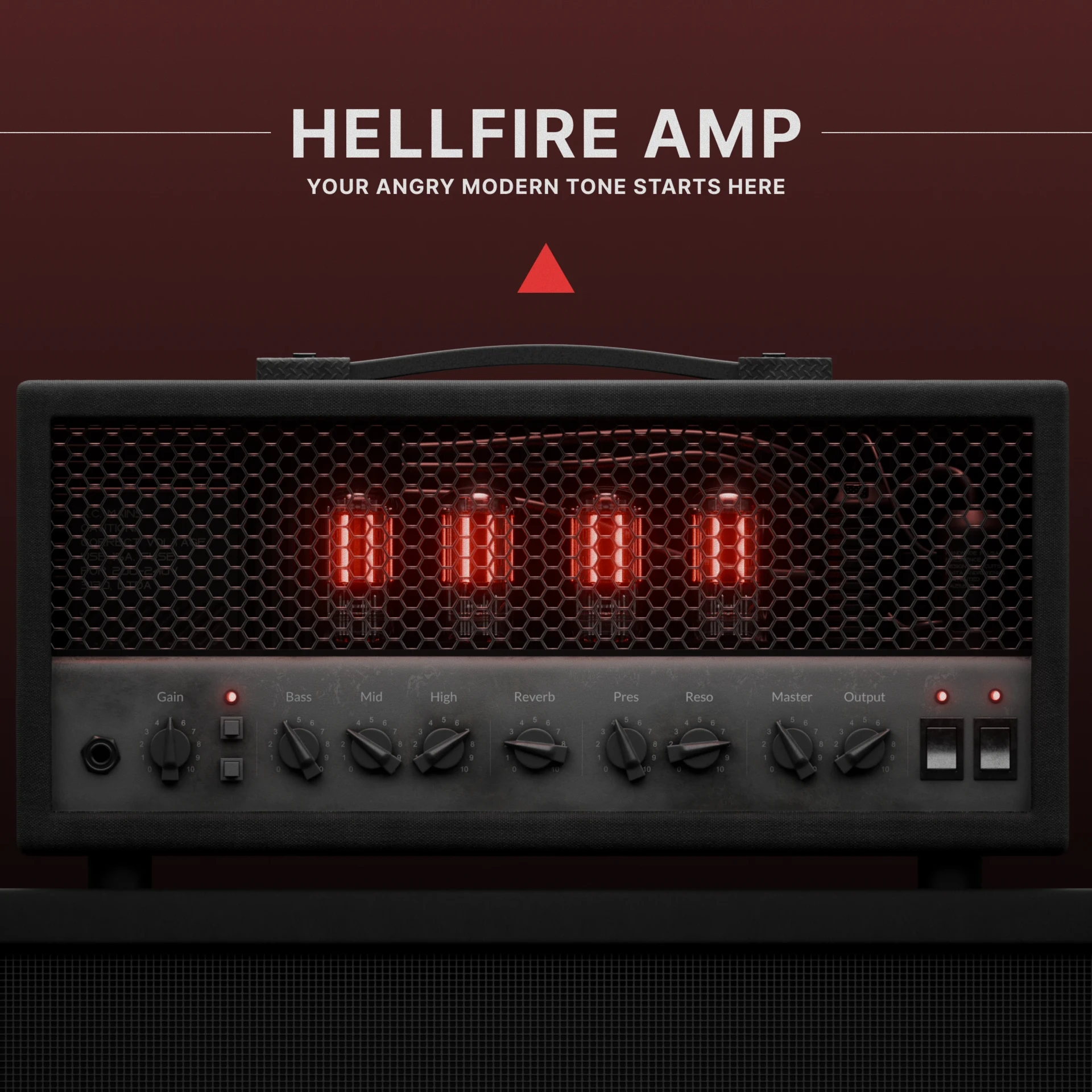 ArtStation - HellFire VST Amplifier GUI Design