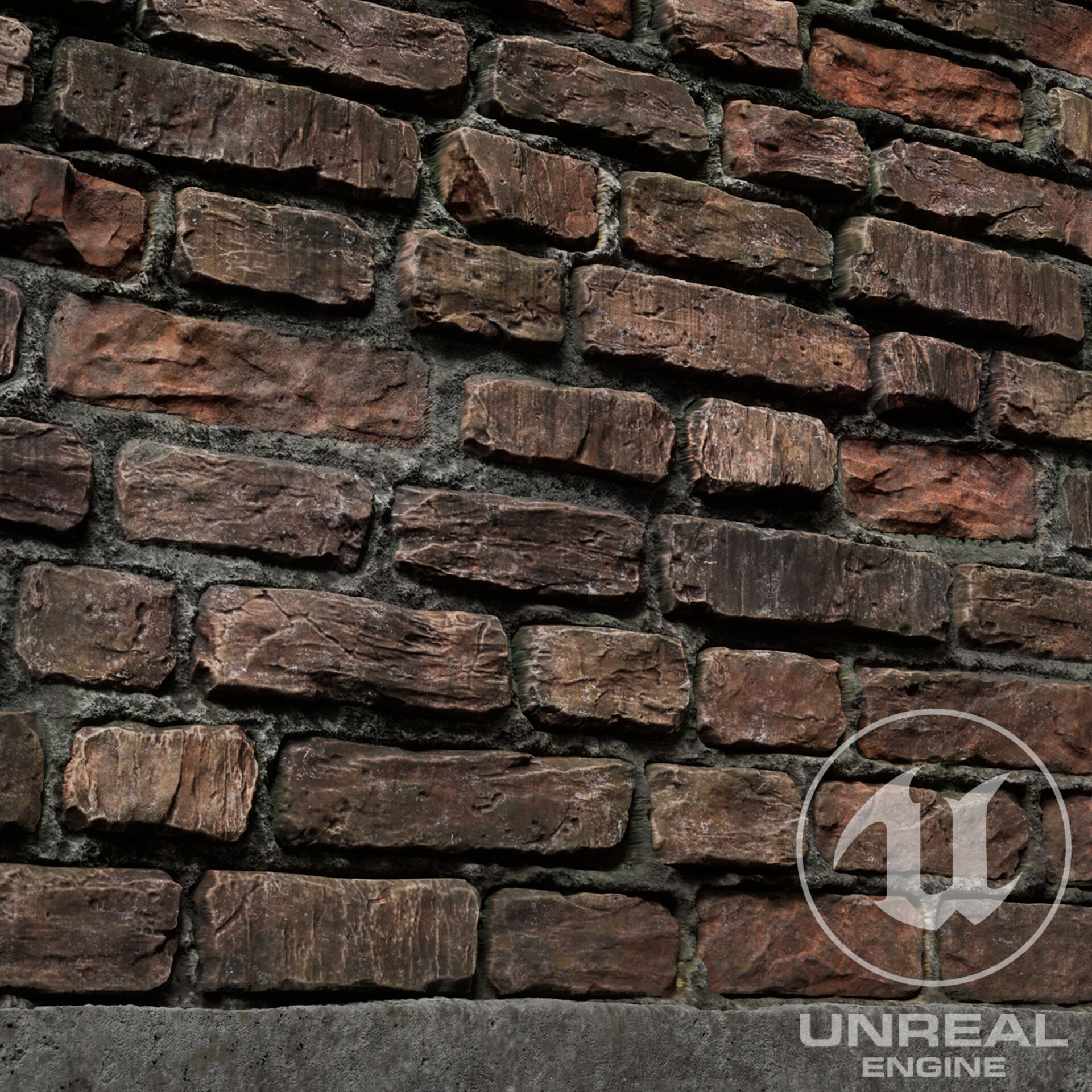 ArtStation - Brick Wall - Real-Time Material