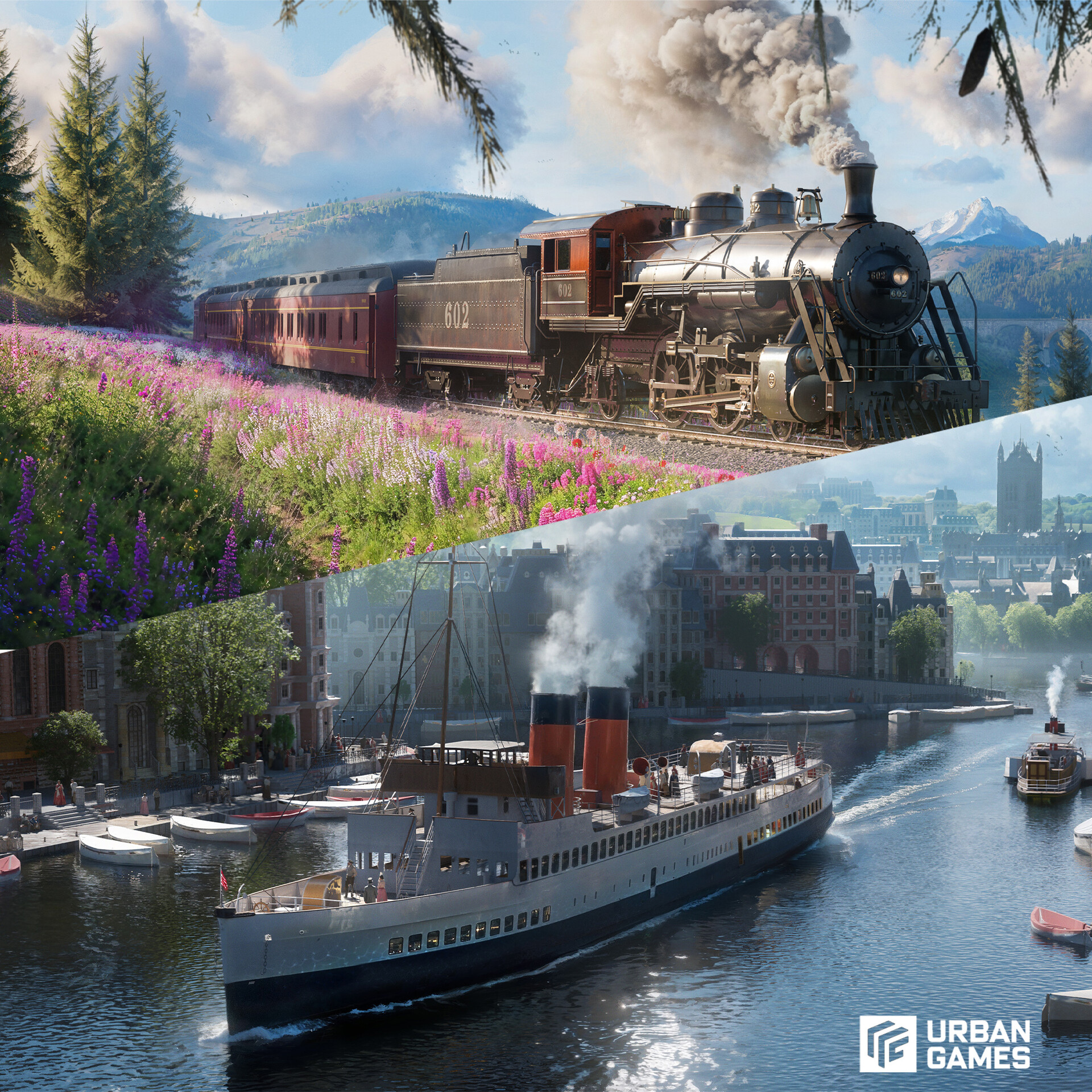 ArtStation - Marketing Environment- Transport Fever 3