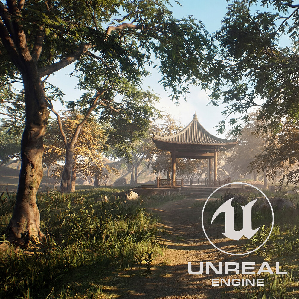 ArtStation - A long‑unused terrain and vegetation exercise