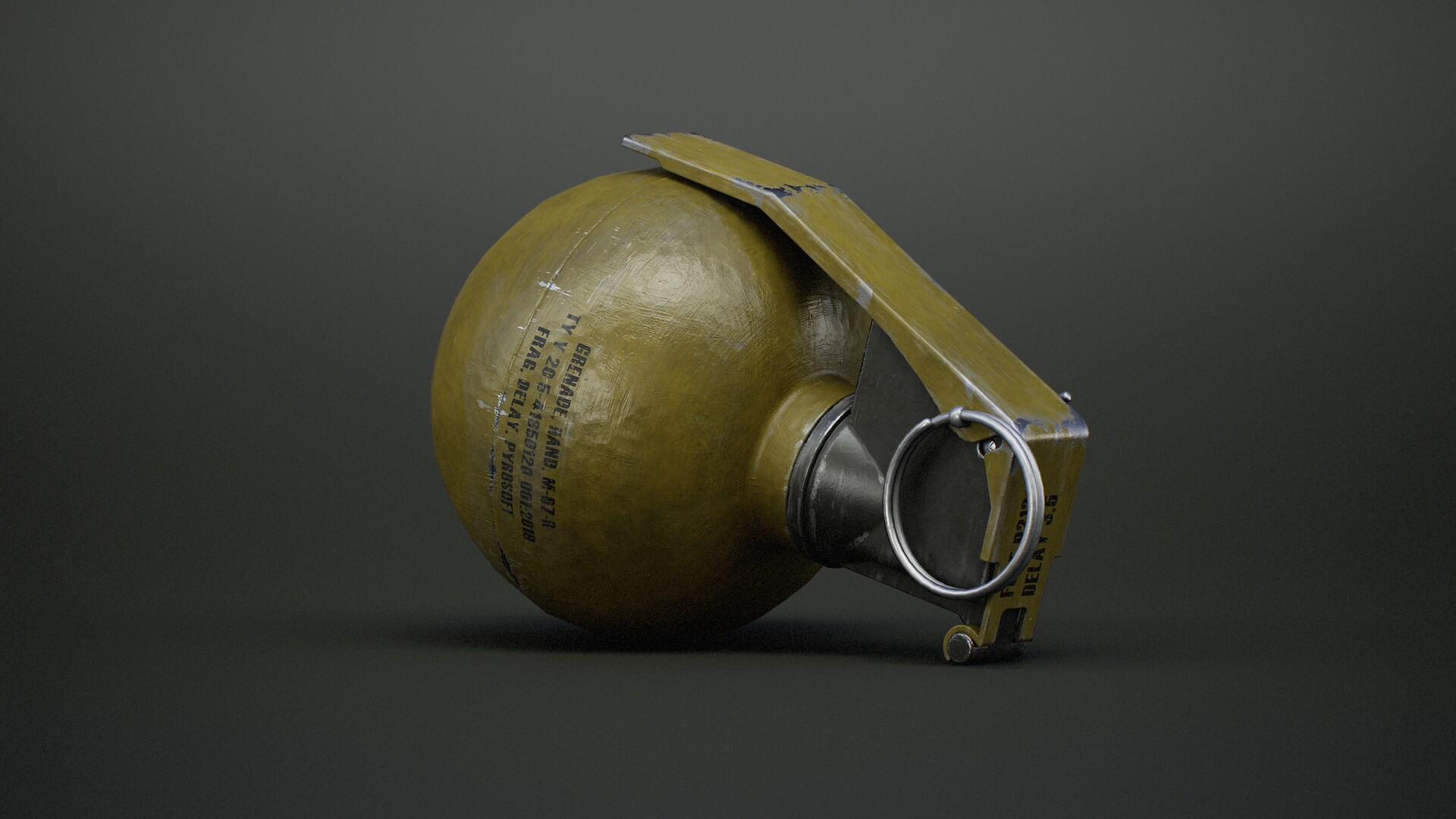 ArtStation - Hand Grenade