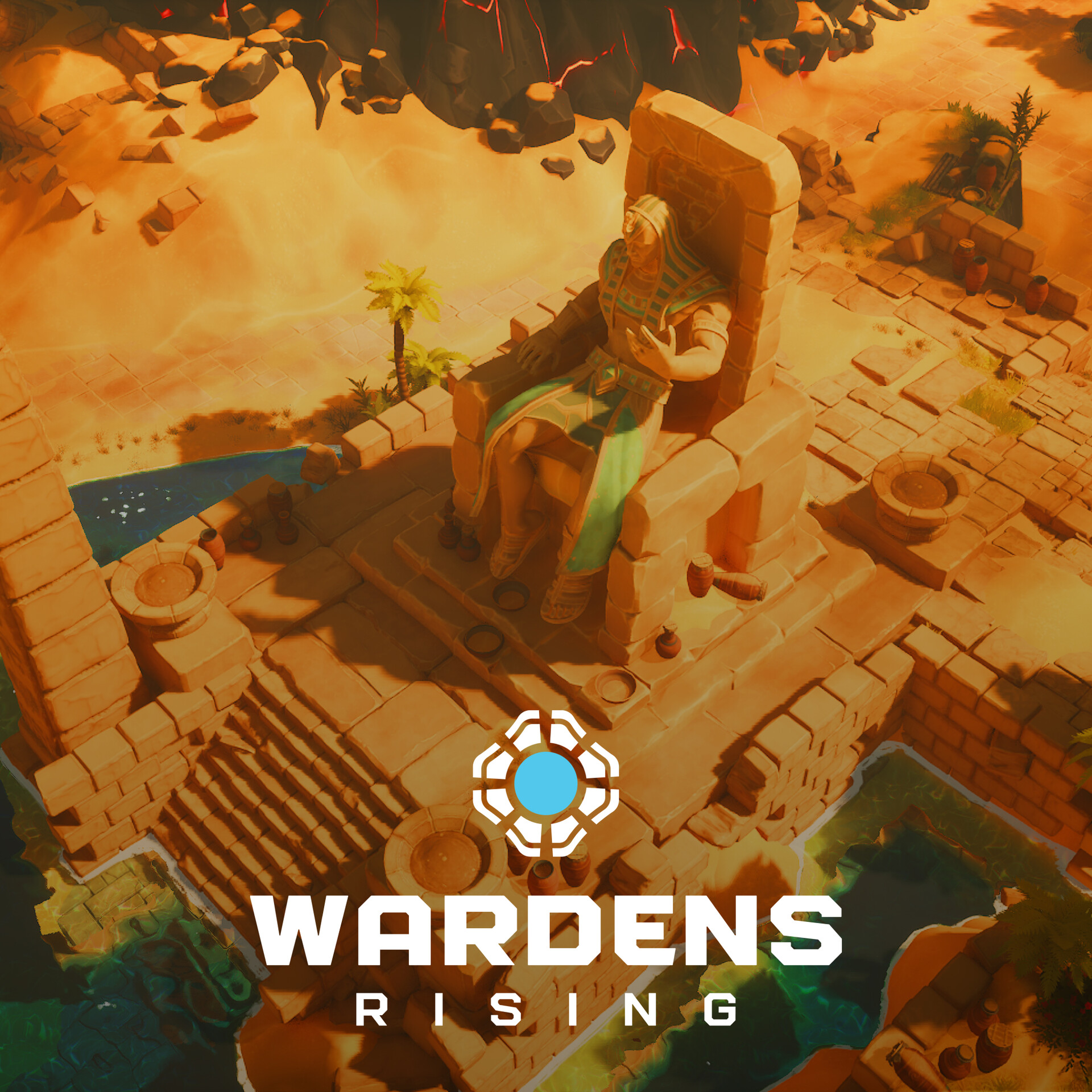 ArtStation - Wardens Rising - Desert Garden