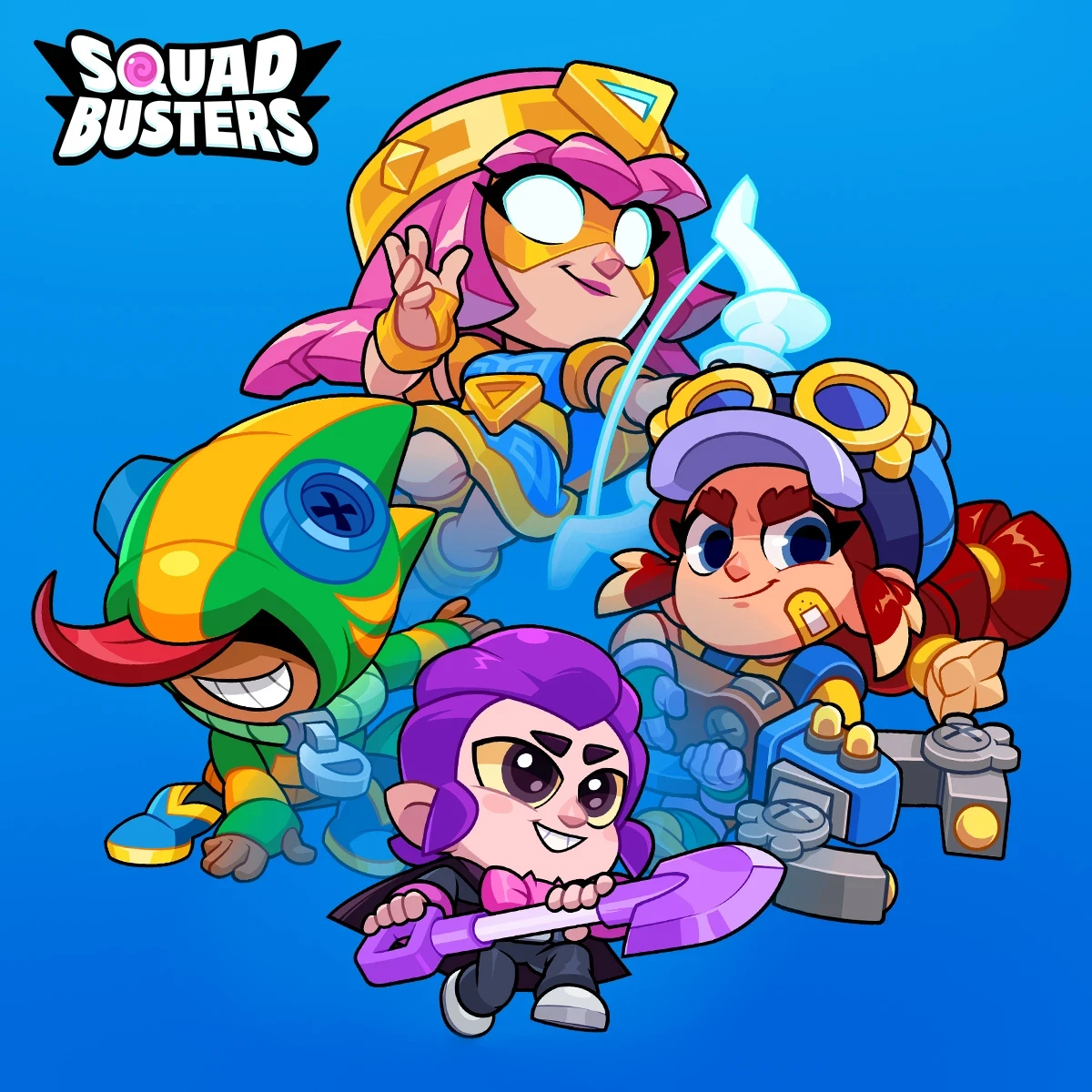 ArtStation - Squad Busters In-Game Character Portraits