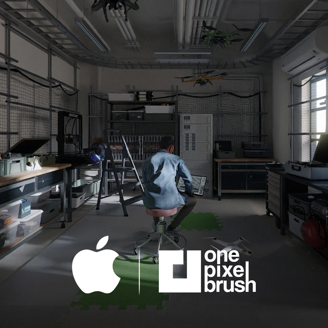 One Pixel Brush - Apple - Power of Lighting (MacBook Pro Commercial)
