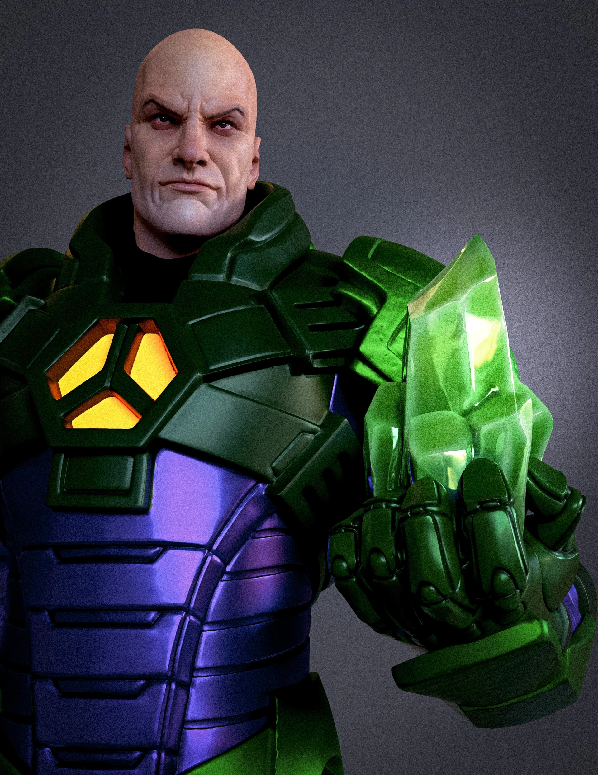 ArtStation - Lex Luthor for 3D Print
