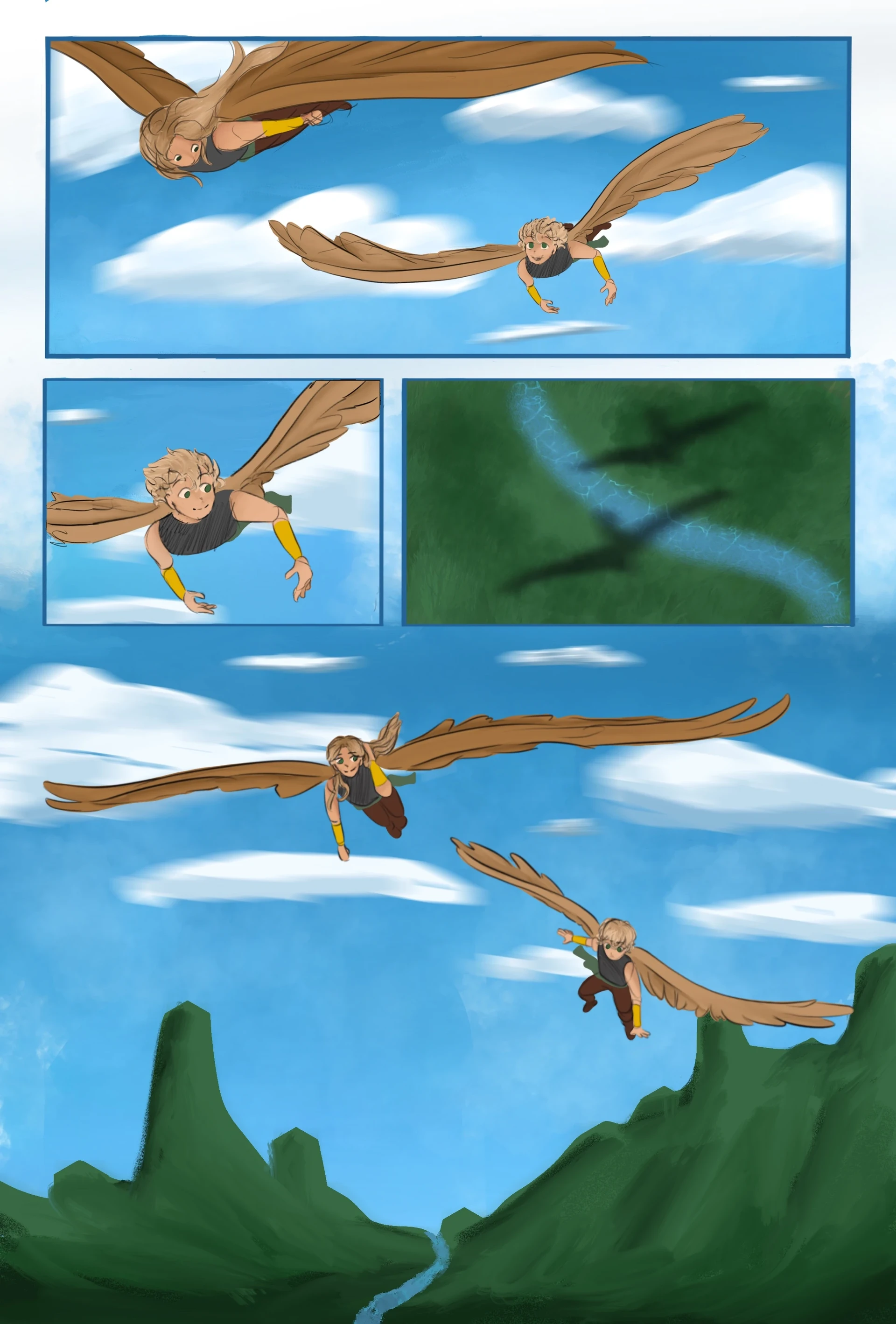 ArtStation - Kalopsia - flying lessons