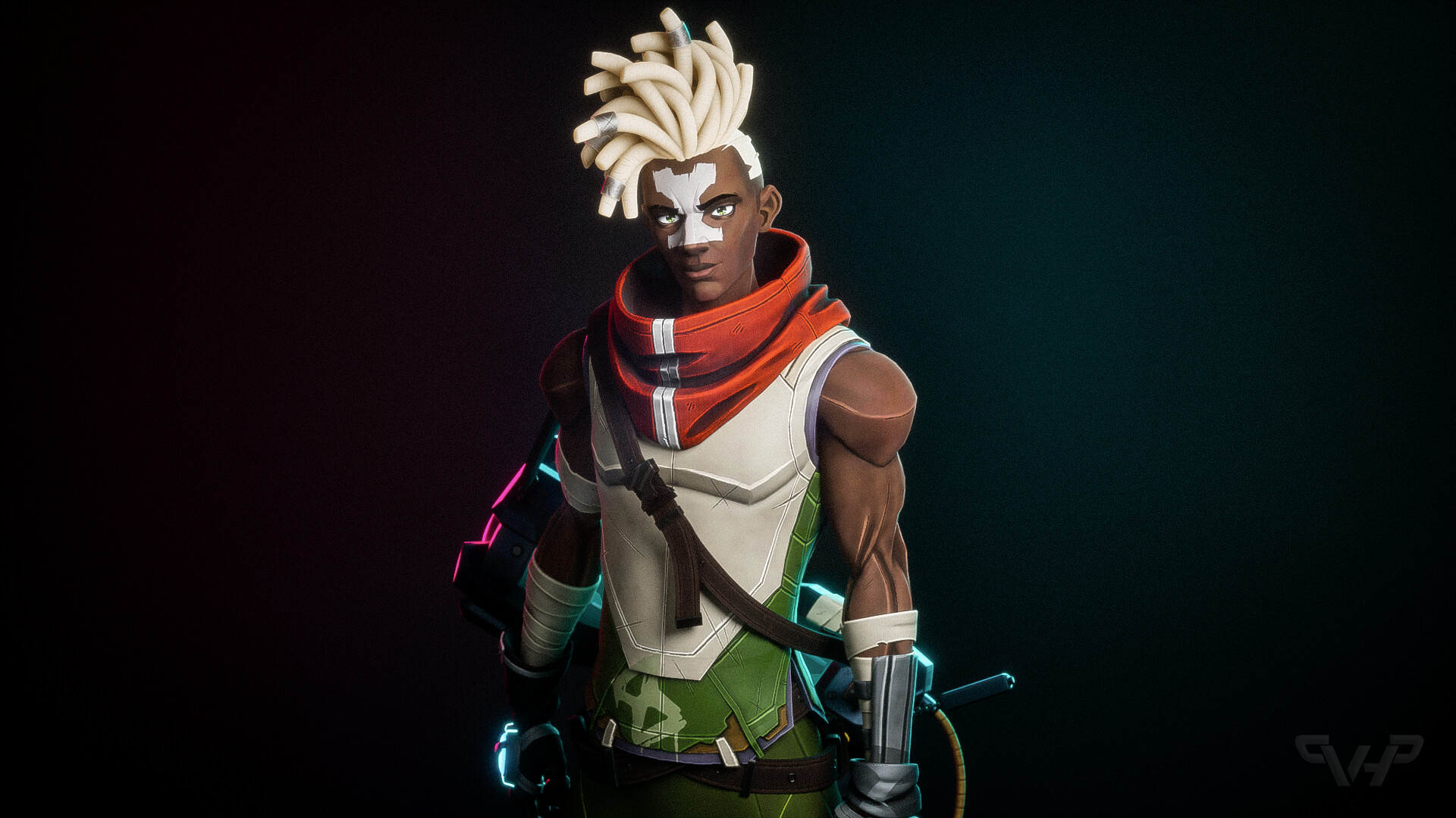 ArtStation - Ekko 3D Fanart - League of Legends