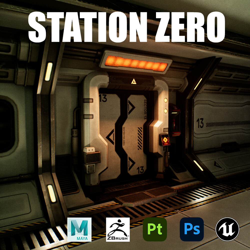 ArtStation - Station Zero - Unreal Engine 5 Personal Project