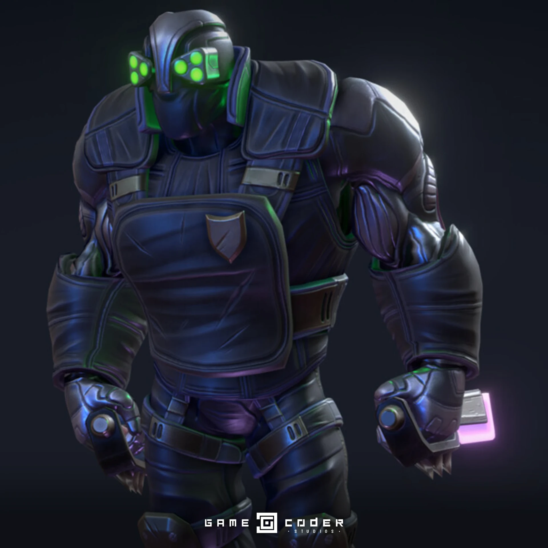 ArtStation - Stylized MAX TAC Brute