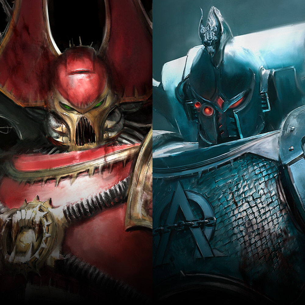 ArtStation - World Eater & Legion Alpha - W40k Commissions