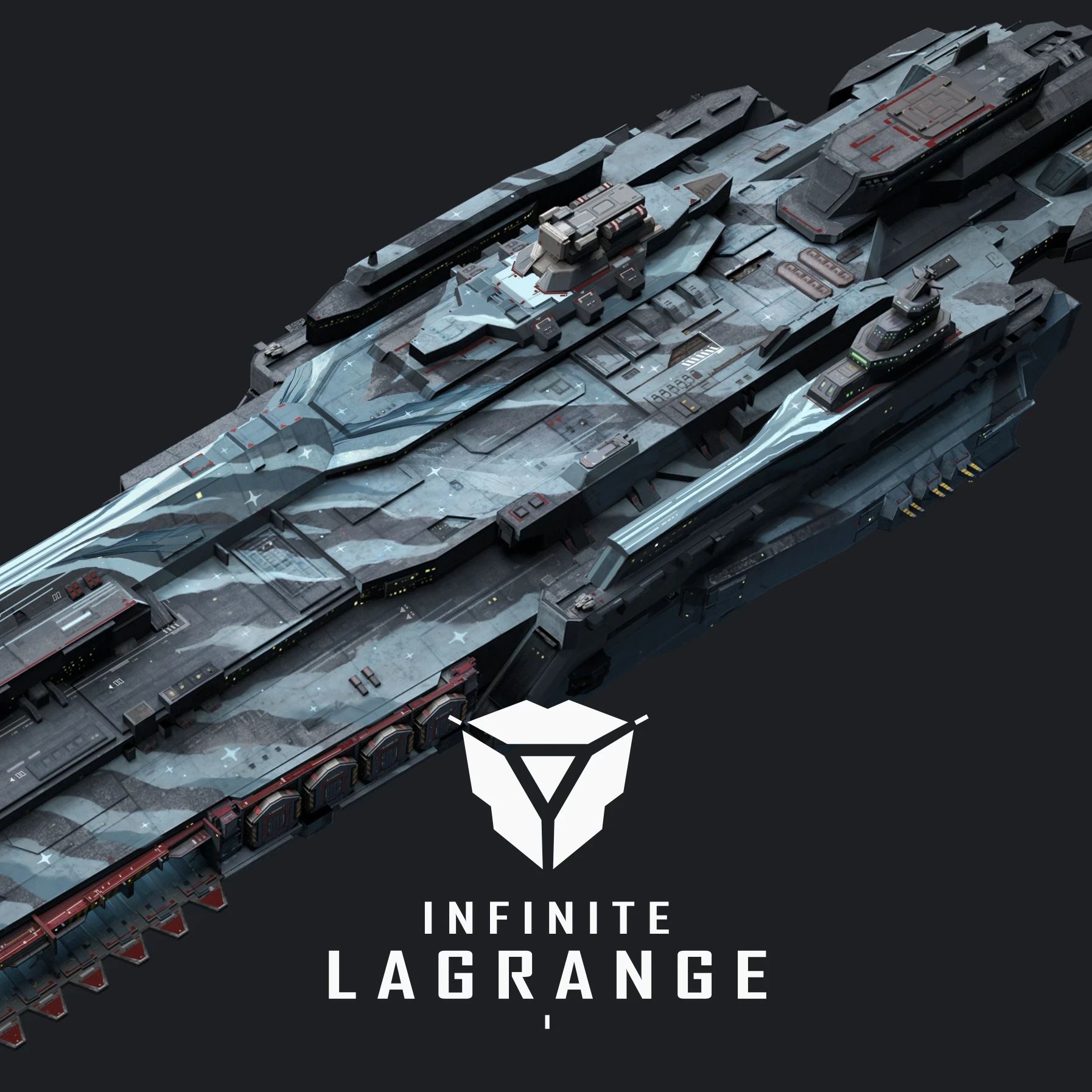 ArtStation - Infinity Lagrange-Spaceship Skin Design