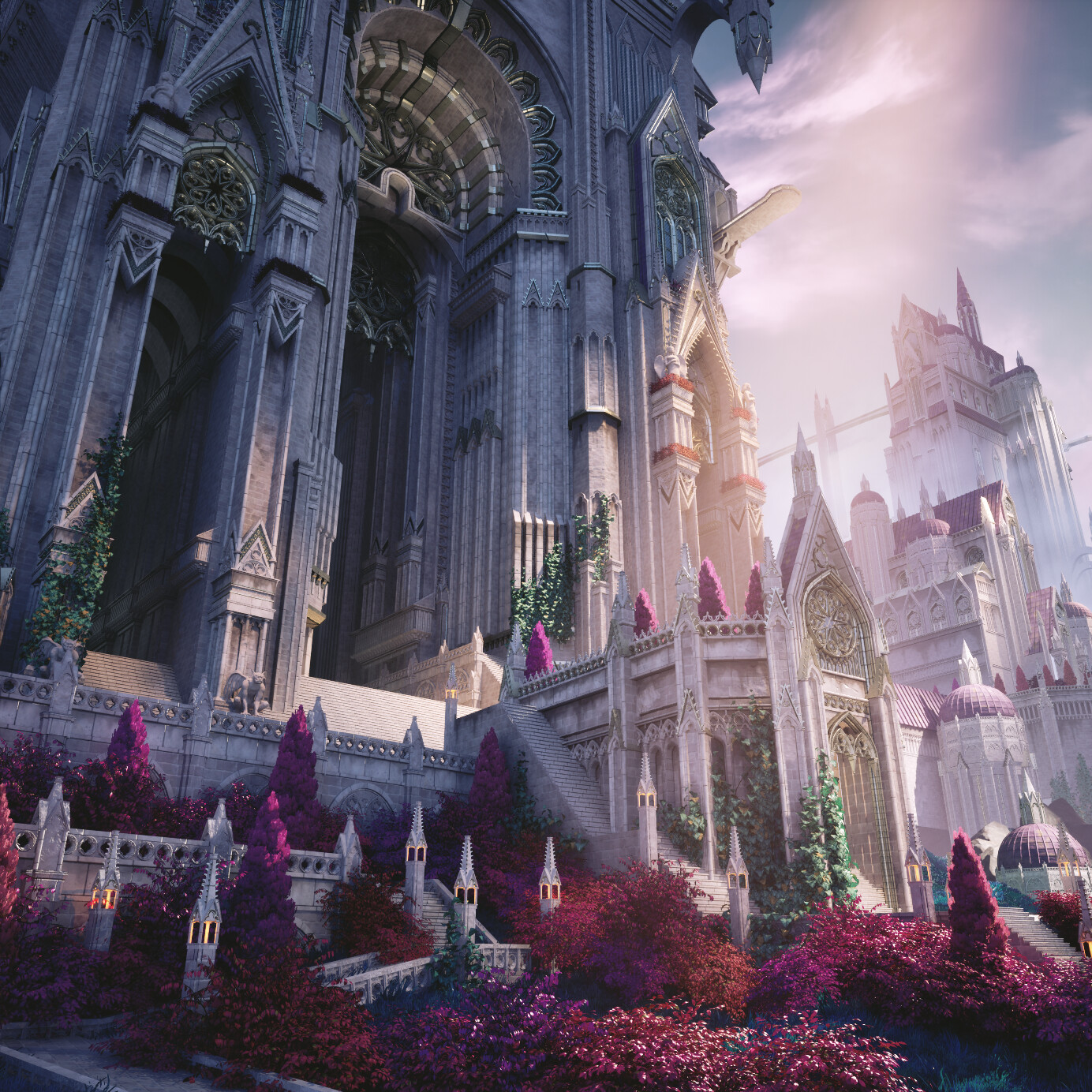 ArtStation - Fantasy Castle