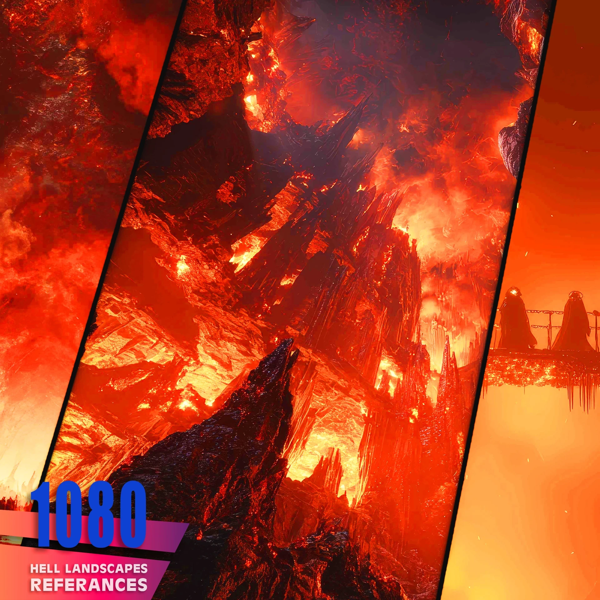ArtStation - 1080 Hell Landscapes - Reference Image Pack v.1 |4K|