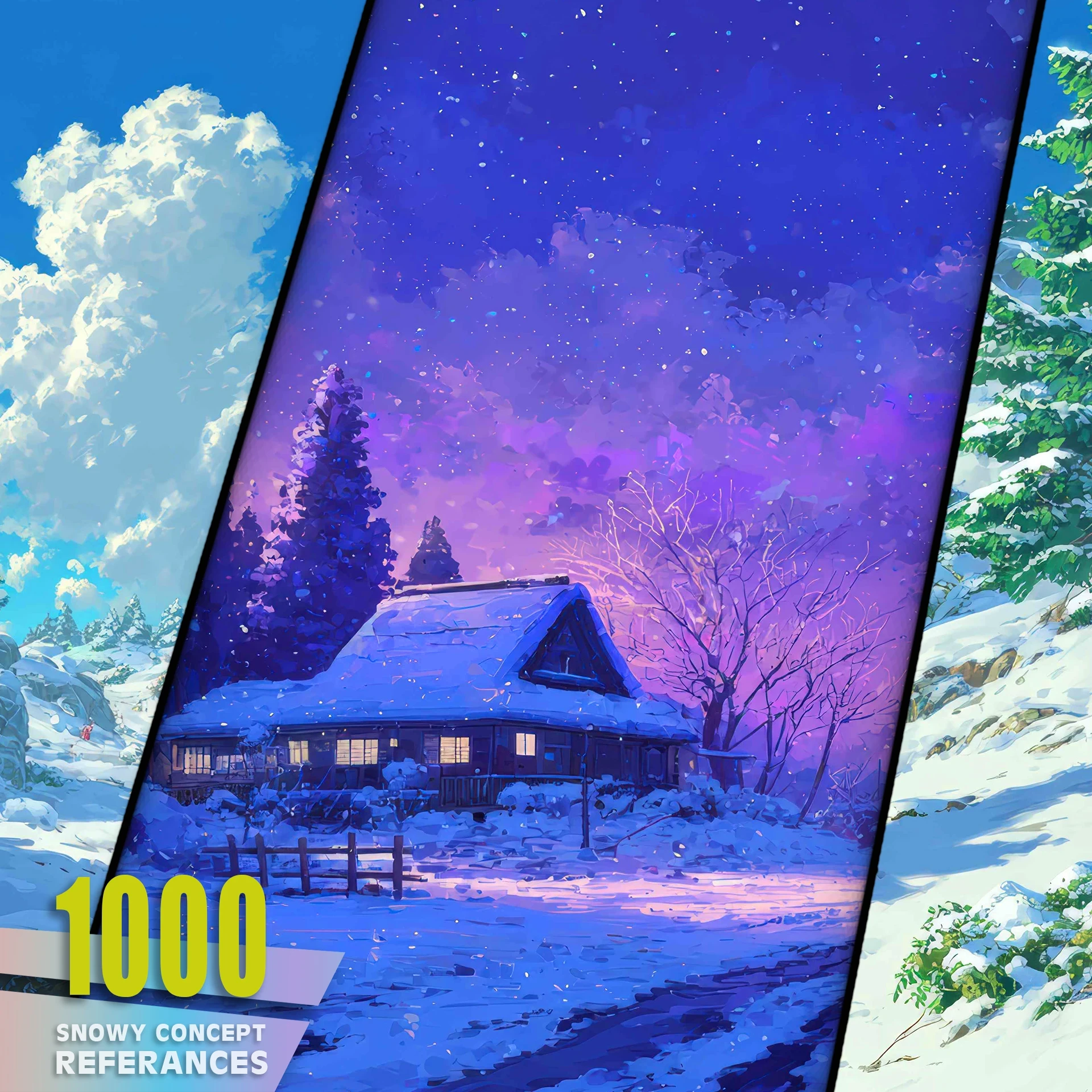ArtStation - 1000 Snowy Concepts - Reference Image Pack v.1 |4K|