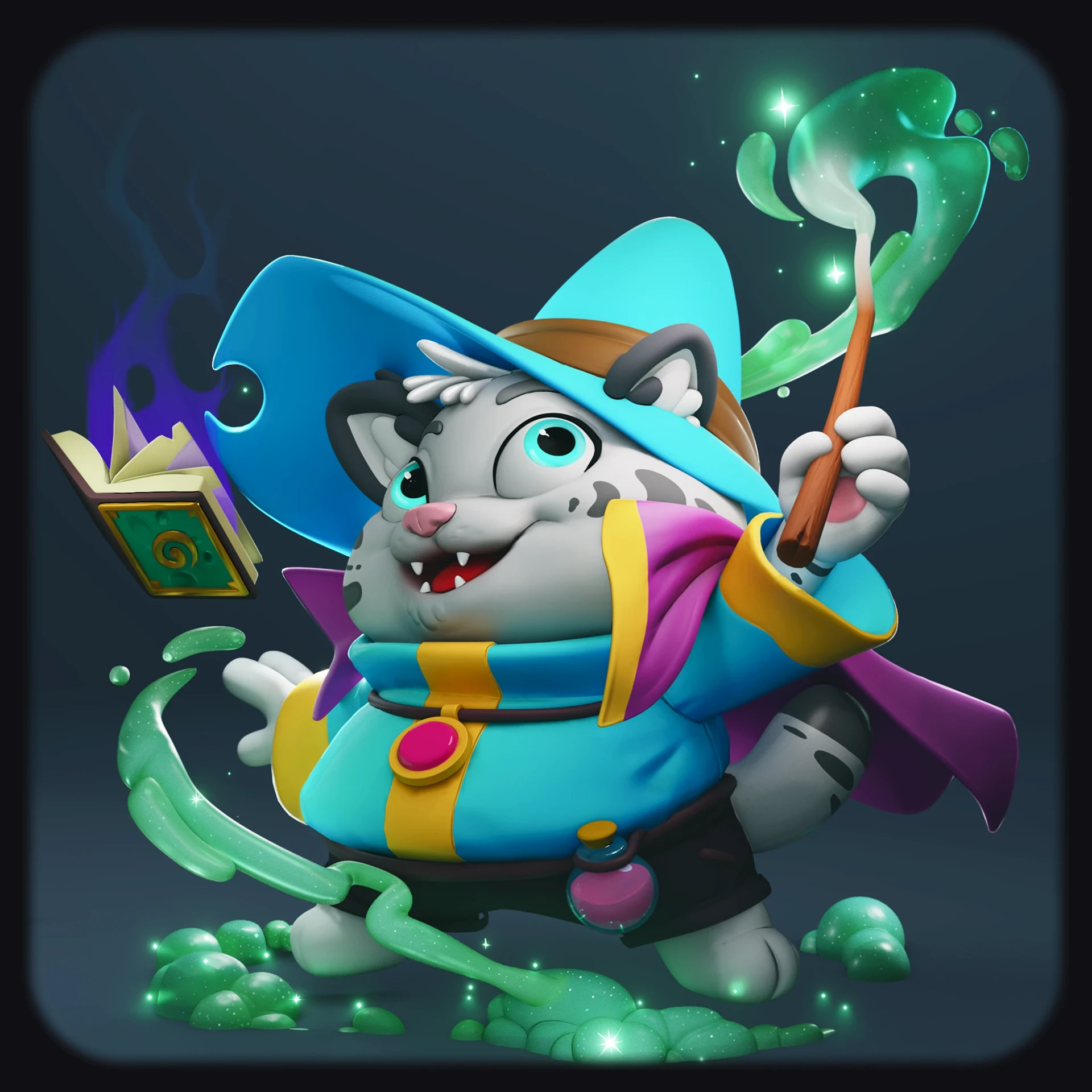 ArtStation - White Wizard (Concept by Jhonata Alves)