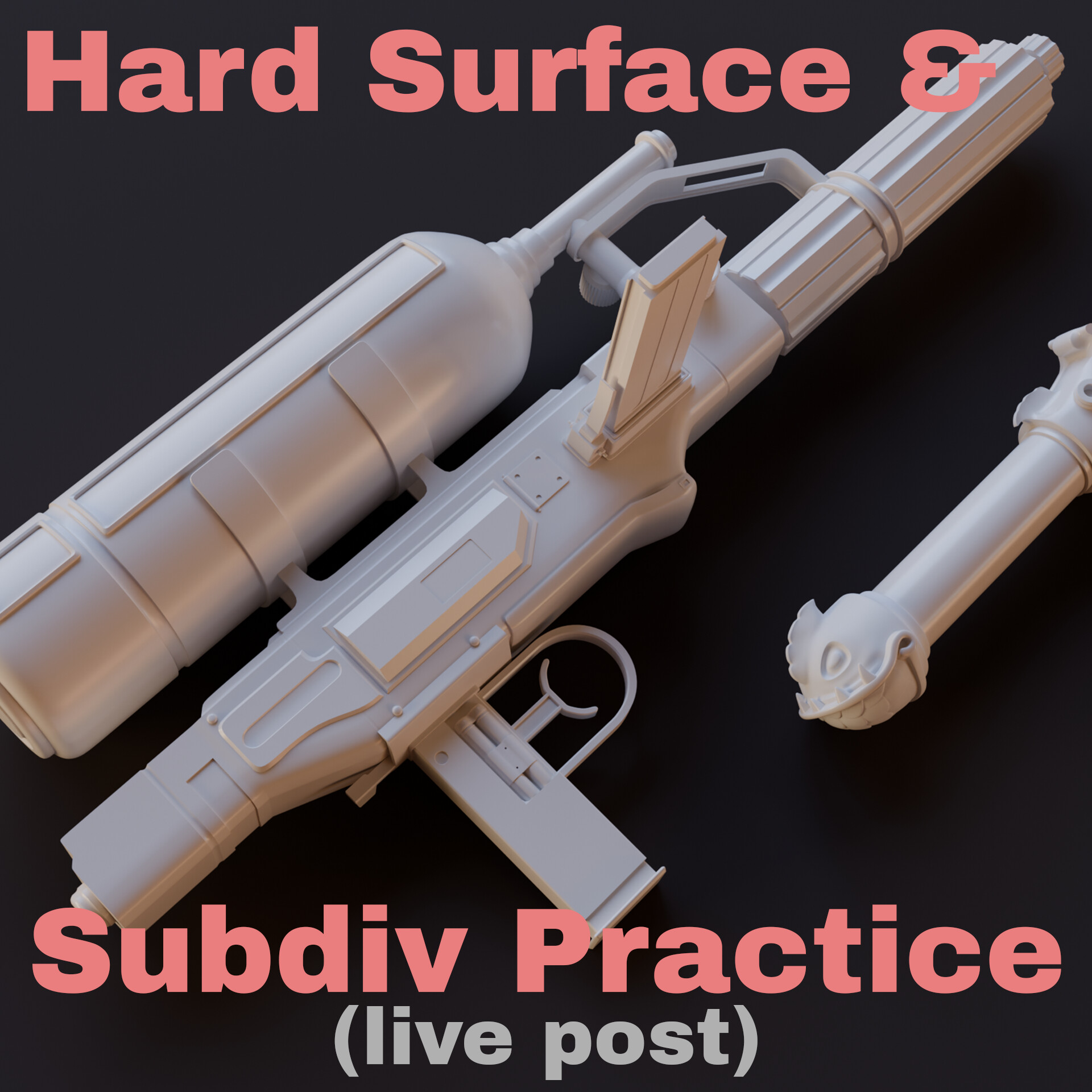 ArtStation - Subdiv Practise Collection - Arc Raiders / HTTYD / TBD