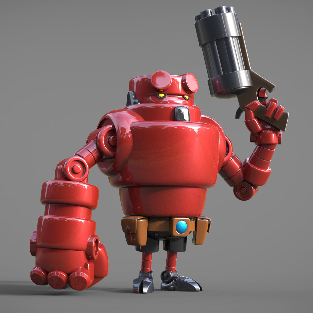 ArtStation - HellBot WIP
