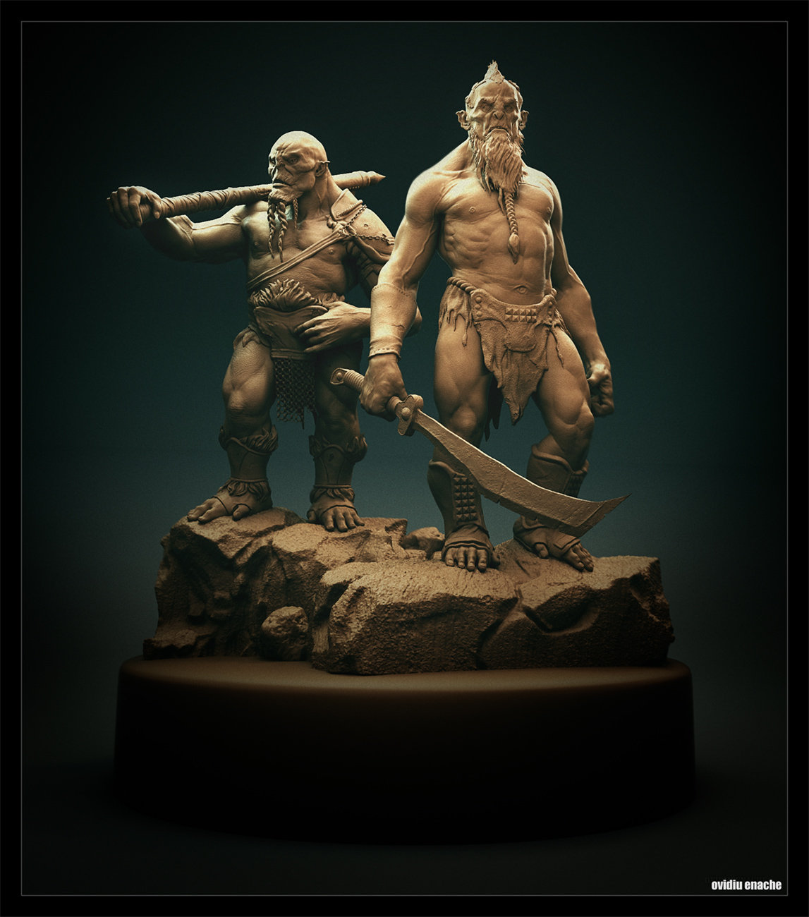 ArtStation - ORCS - Digital Maquette
