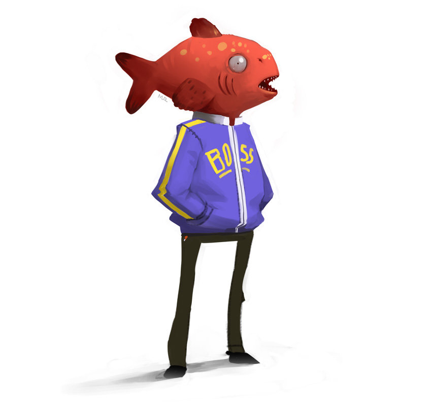 ArtStation - Fish Boss