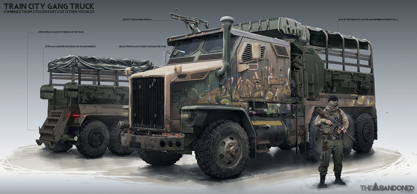 Darius Kalinauskas - Soldiers truck