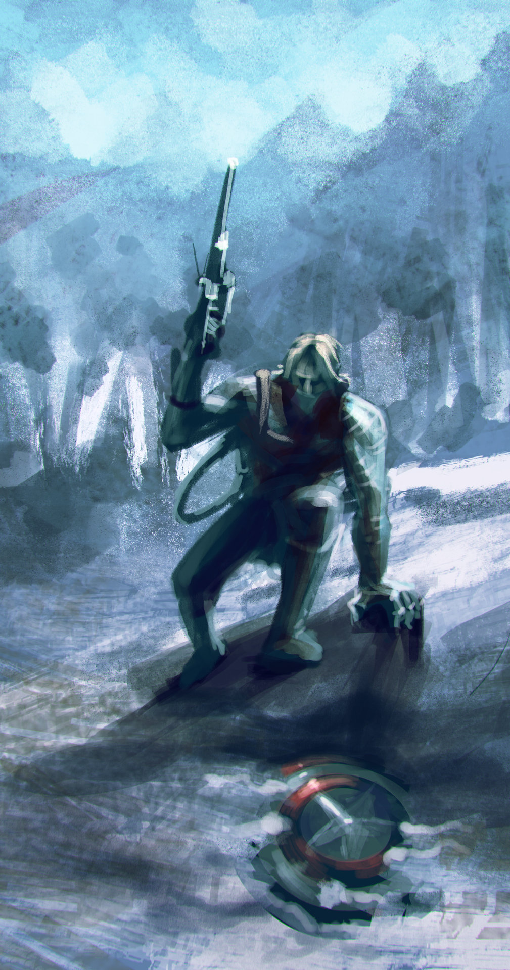 ArtStation - Winter Soldier