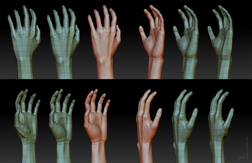 ArtStation - Hand Study